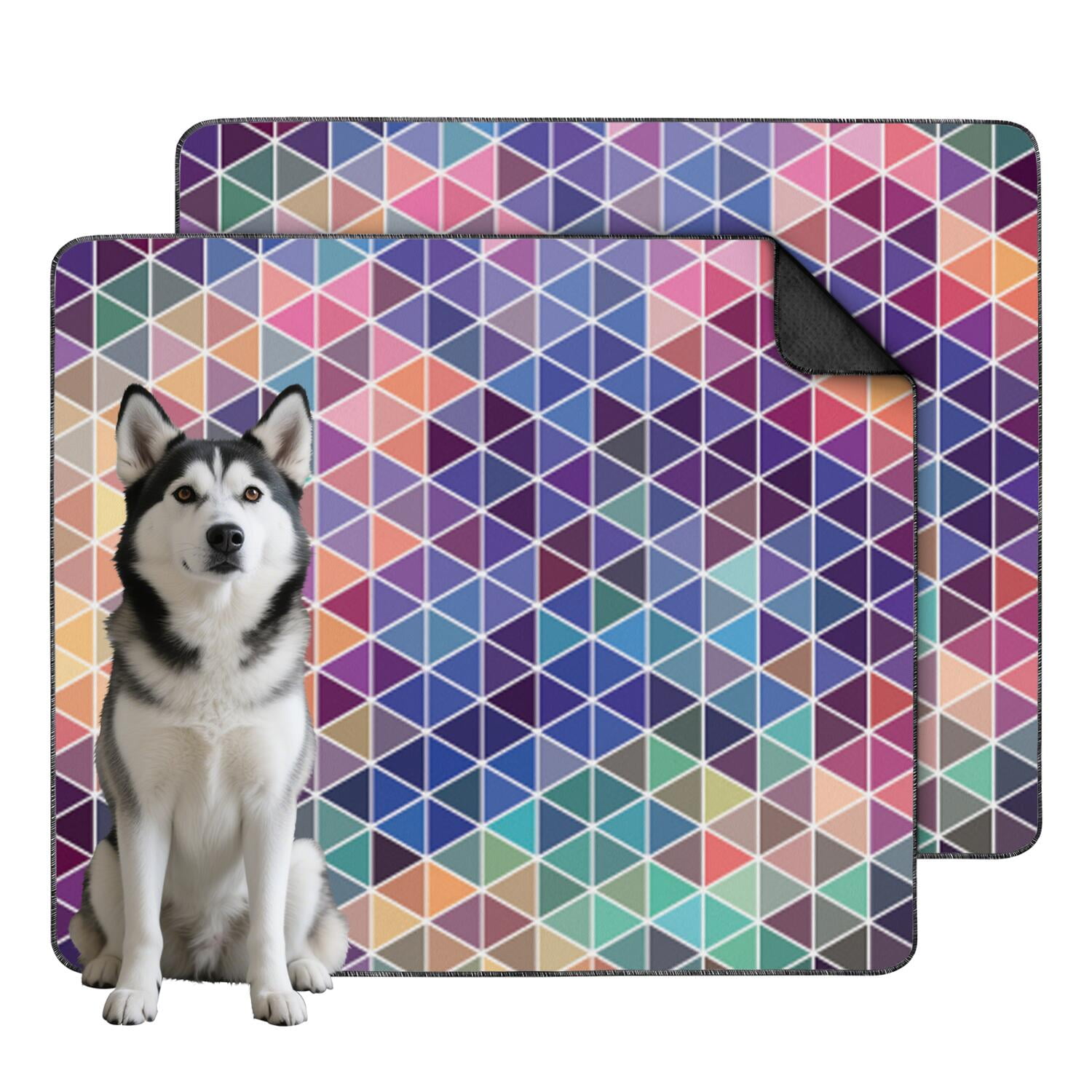Luxury Washable Pee Pads, Reusable Dog Potty Pads with a Stylish ...