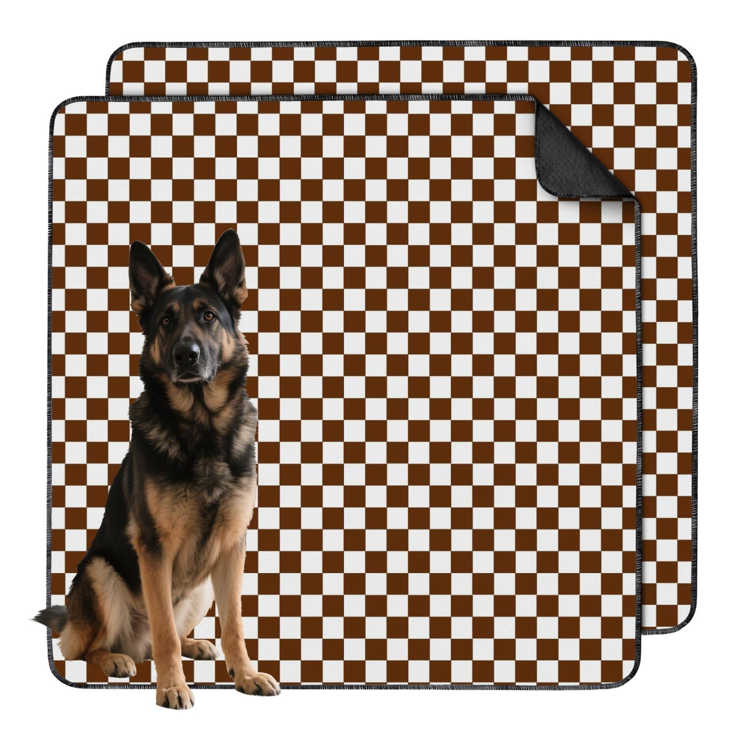 Luxury Washable Pee Pads, Reusable Dog Potty Pads with a Stylish ...