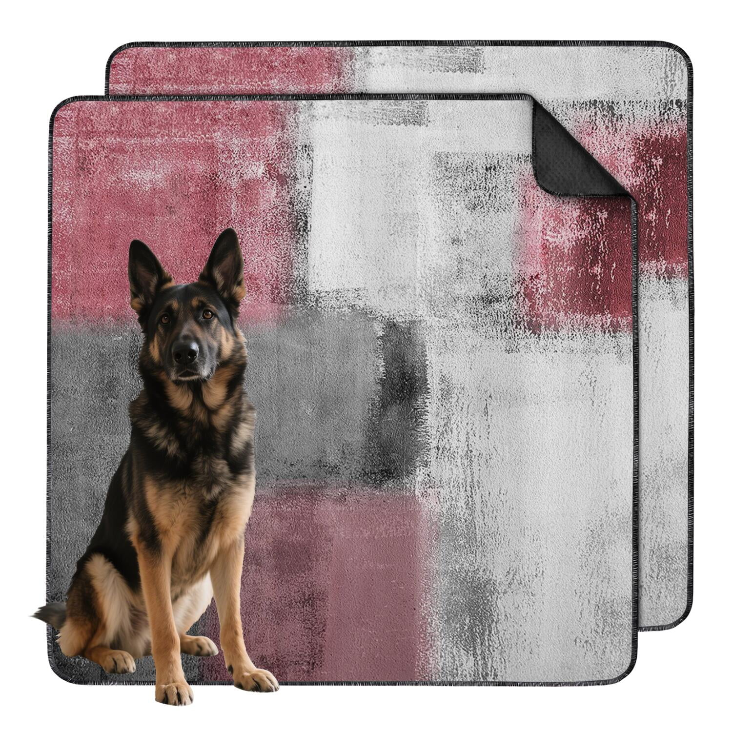 Luxury Washable Pee Pads, Reusable Dog Potty Pads with a Stylish ...