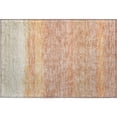 Luxury Washable Trevi TV2 Salmon 1'8" x 2'6" Rug - Walmart.com