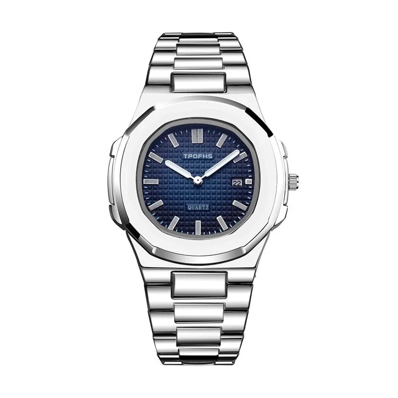 Luxury Watch Business 30M Waterproof Male Clock Luminous Date Stainless ...