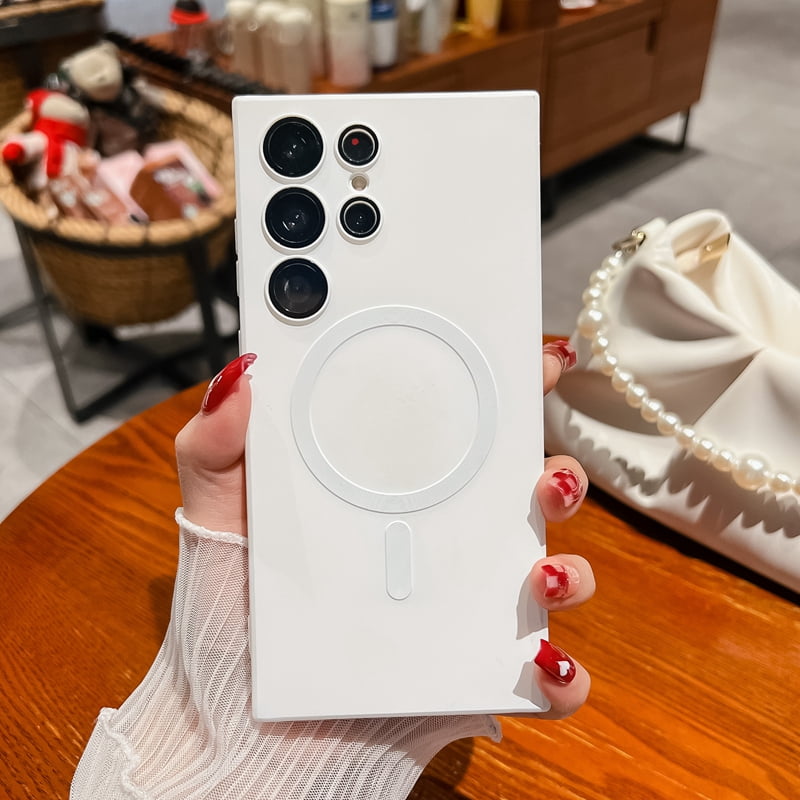 Luxury Wireless Charging Magsafe Case For Samsung Galaxy S24 S23 S22 ...