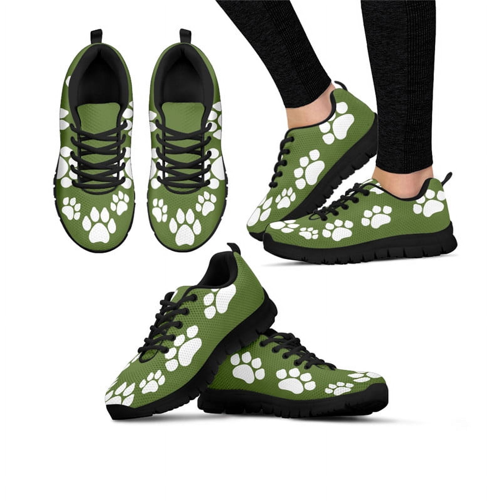 Luxury designer shoes For Women Fashion Pets Dogs Footprints Paw Heart ...