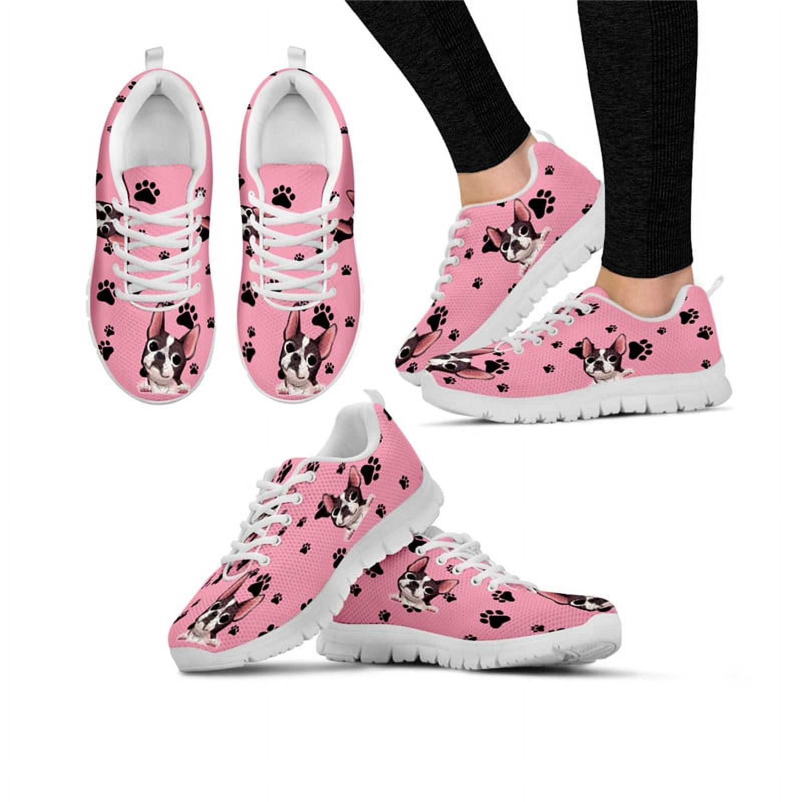 Luxury designer shoes For Women Fashion Pets Dogs Footprints Paw Heart ...