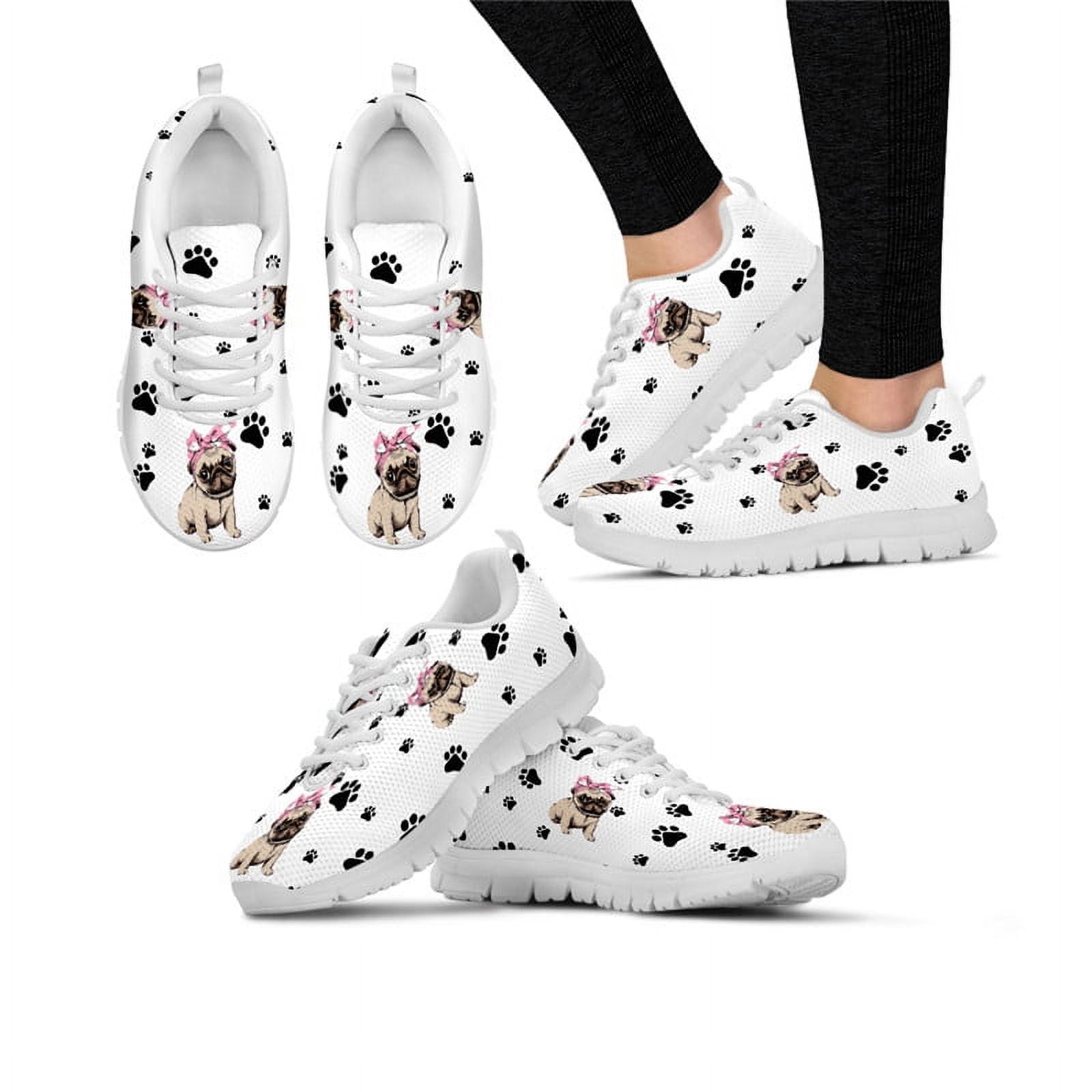 Luxury designer shoes For Women Fashion Pets Dogs Footprints Paw Heart ...