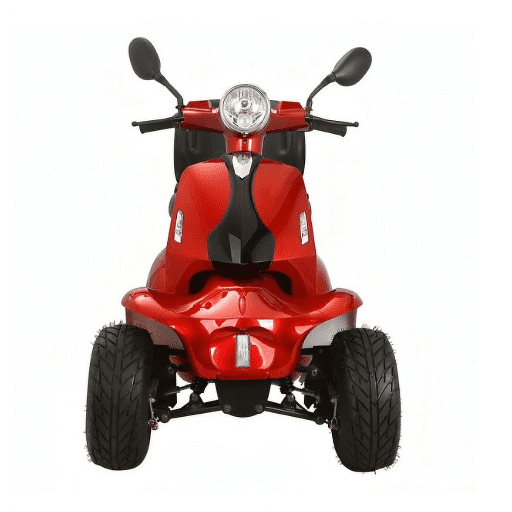 LuxuryTon X-1000 Fat Tire 4 Wheel Electric Scooter for Adults | All ...