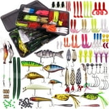 "Luxvie 300Pcs Fishing Lures Kit, Bass Freshwater Gear, Swimbaits ...