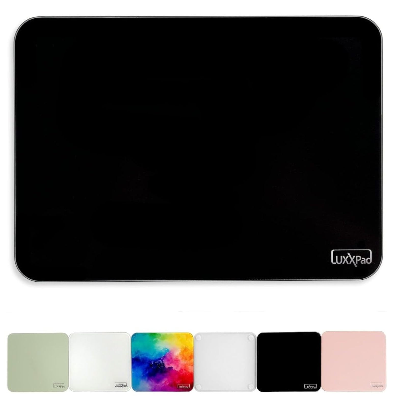LuxxPad Tempered Glass Mouse Pad - Enhanced Precision for Gaming & Work ...