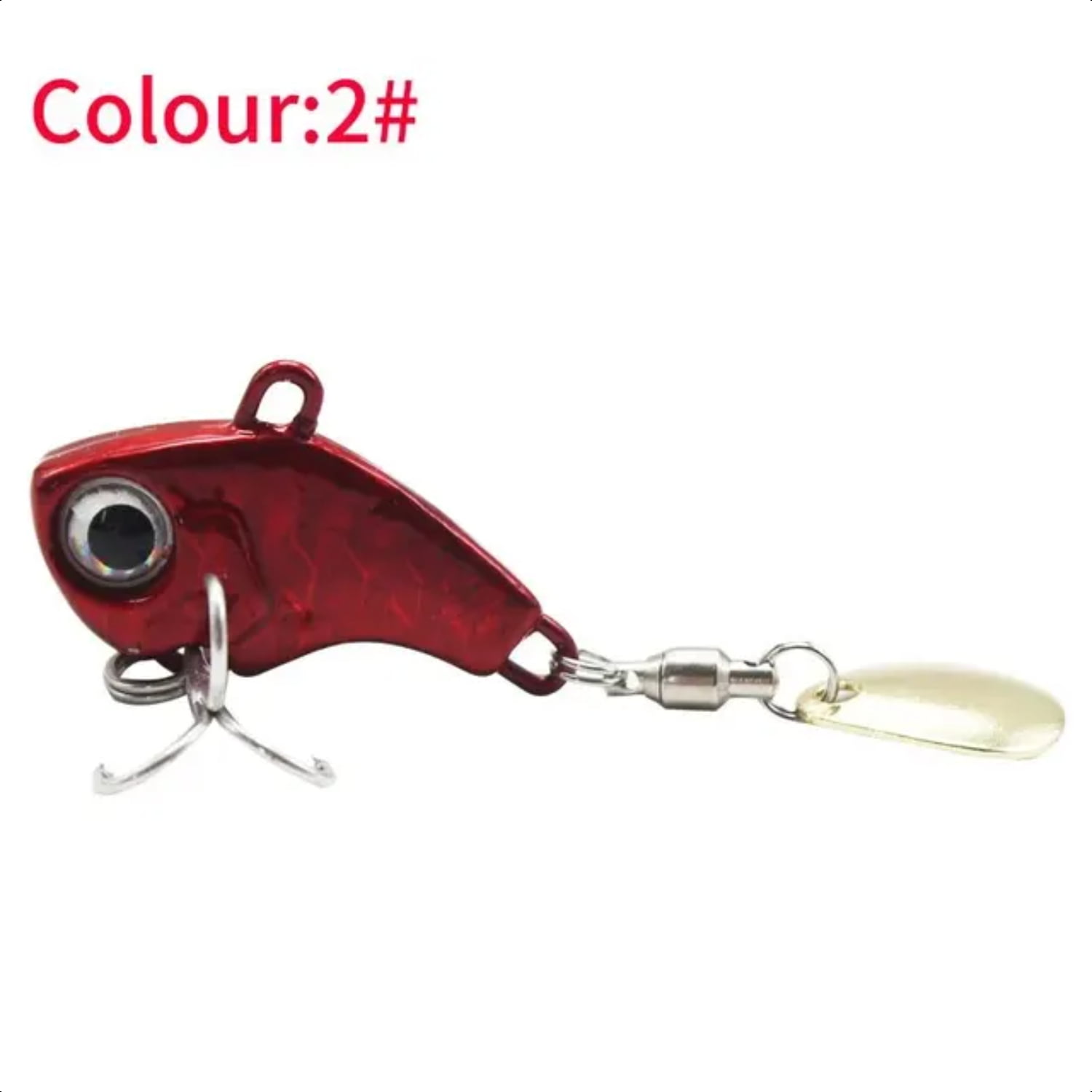 Luya Bait Metal VIB Small Cyclone Rotary Vibration VIB Glitter Iron ...