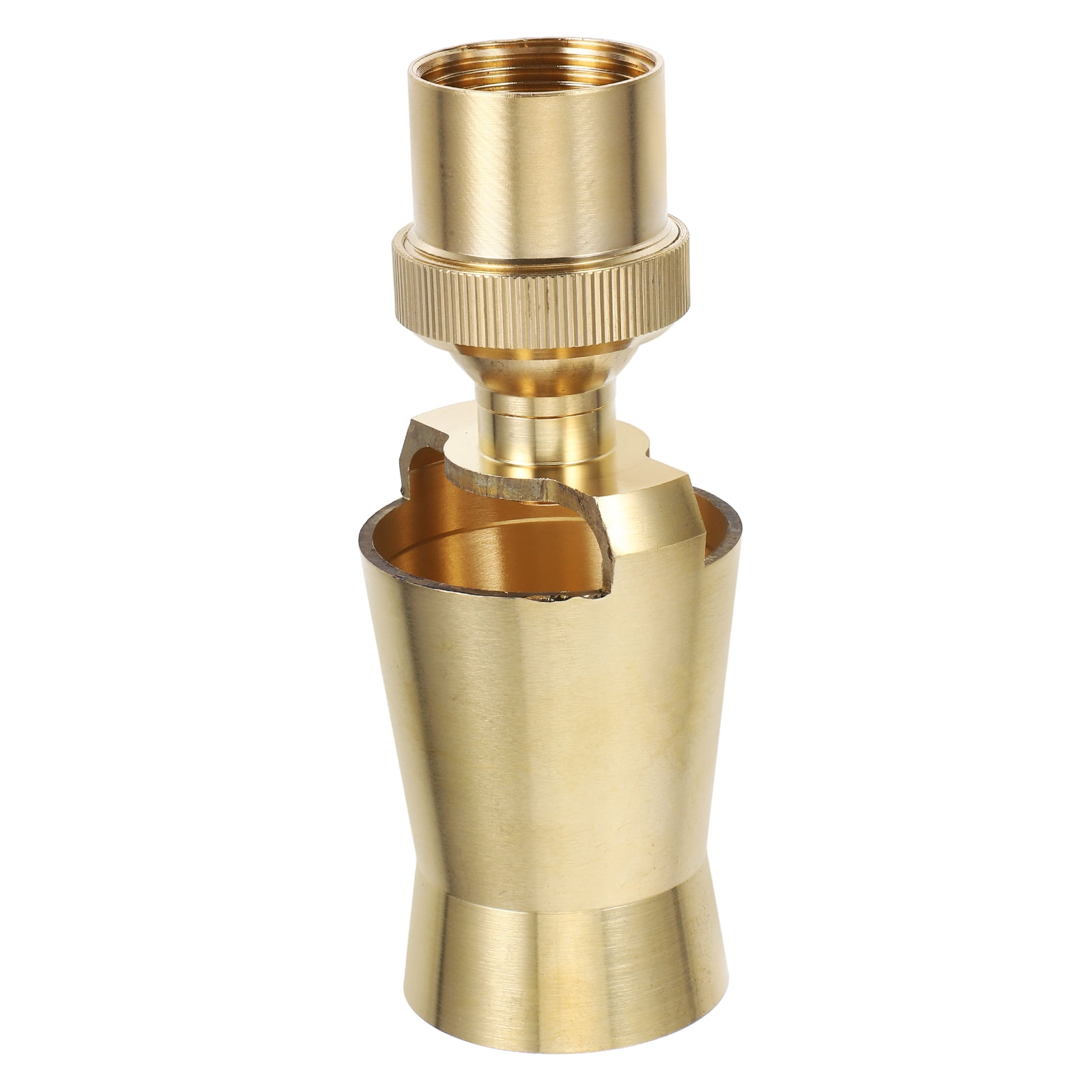Luyaoo Waterscape Fish Pond Sprinklers Adjustable Golden Copper 14.00X5 ...
