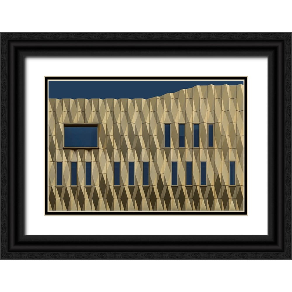 Luycx, Theo 18x13 Black Ornate Wood Framed with Double Matting Museum ...