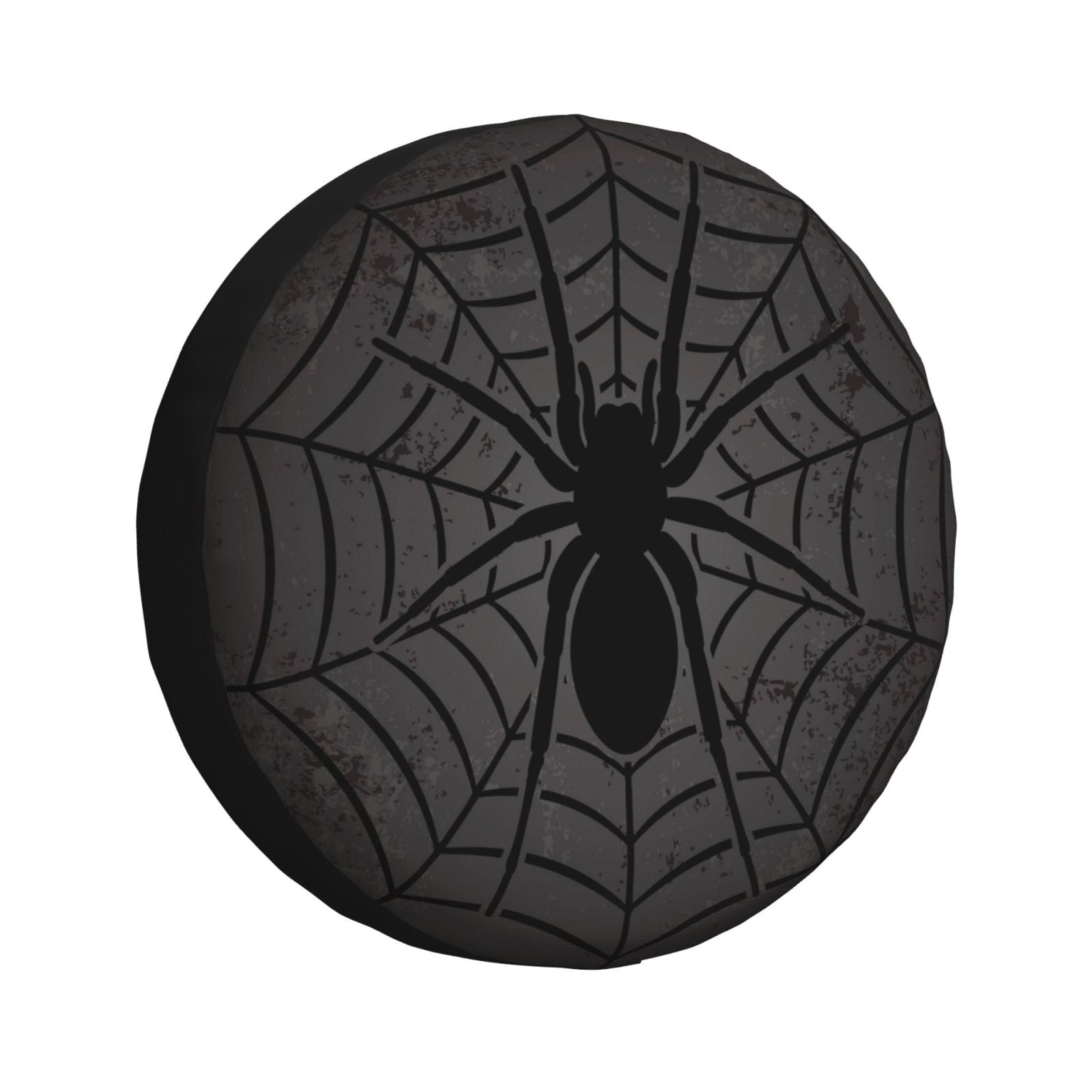 Luyuia Black Spider On Web 1 Print Waterproof Leather Tire Cover ...
