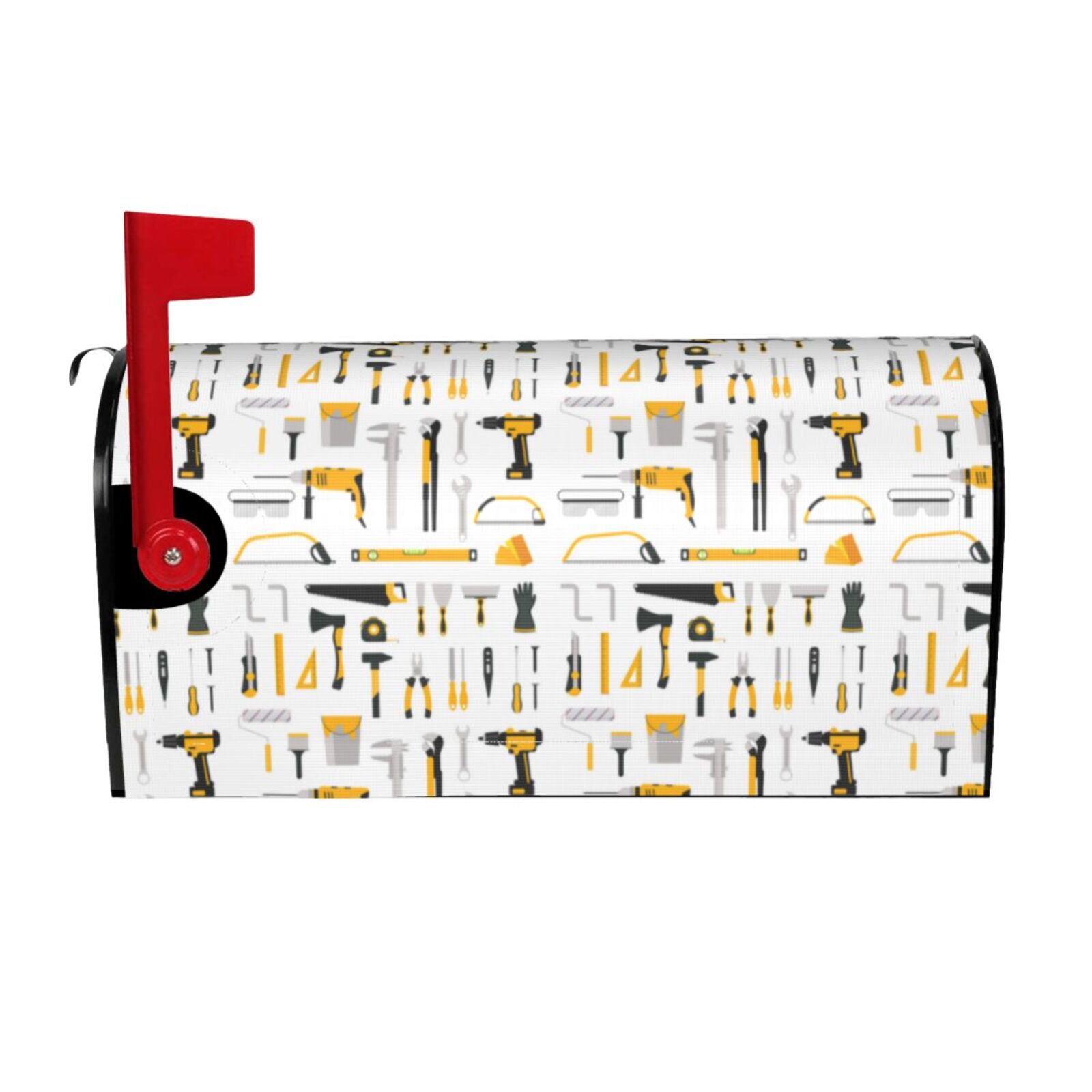 Luyuia Cartoon Color repair Tool Print Magnetic Winter Mailbox Cover ...