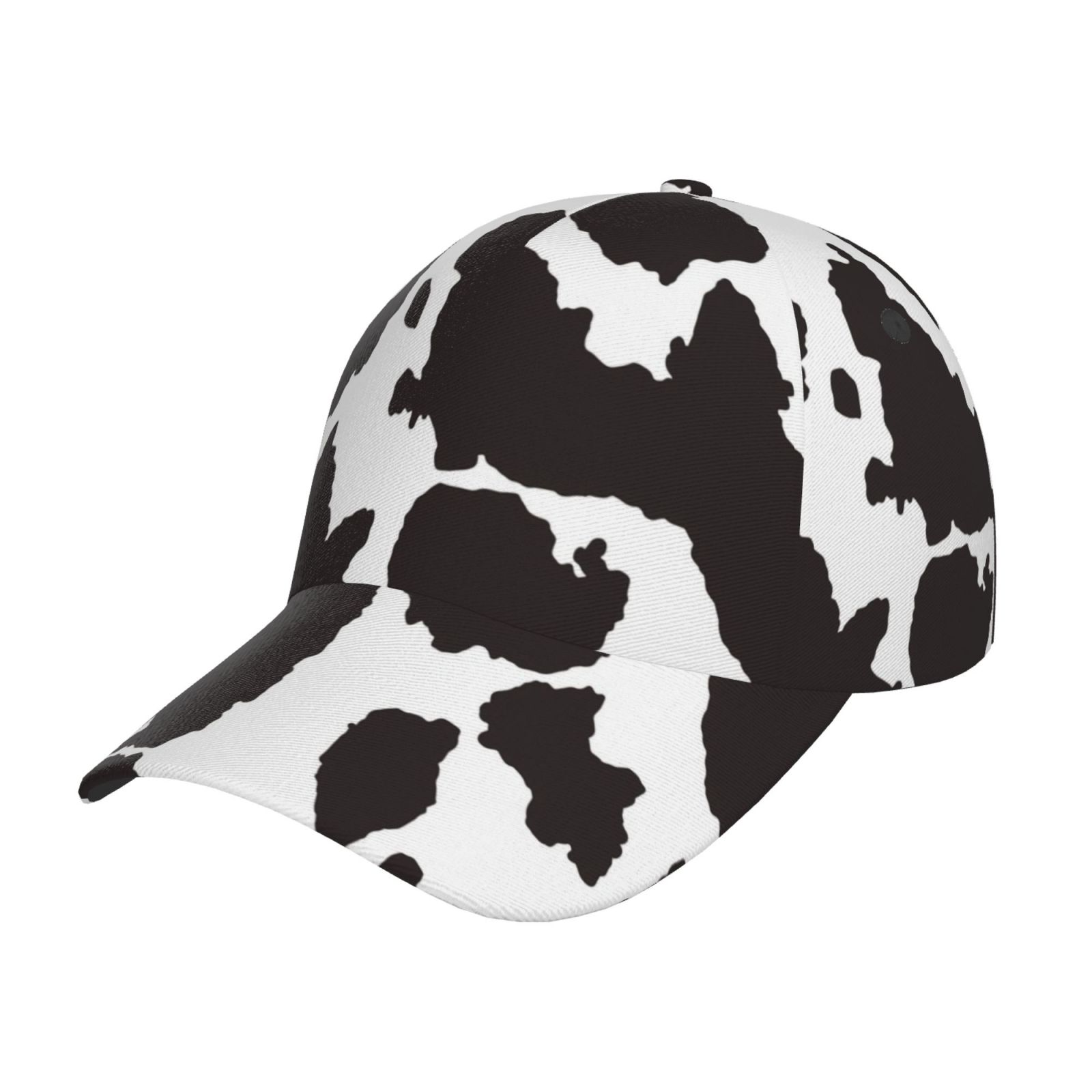 Luyuia Cow Skin 2 Print Adjustable Baseball Cap, Workout Hat for Men ...