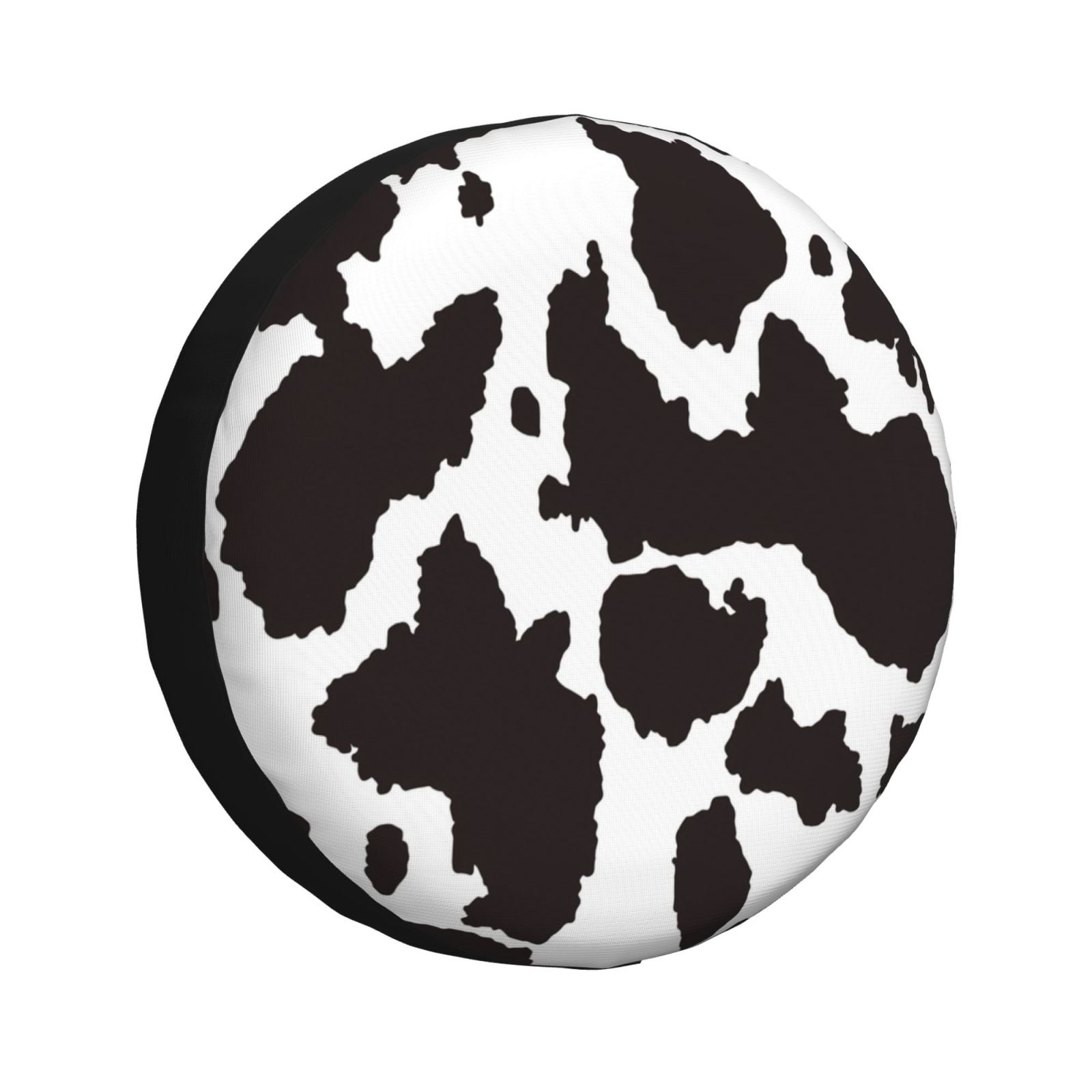 Luyuia Cow Skin 2 Print Waterproof Leather Tire Cover, Durable Wheel ...