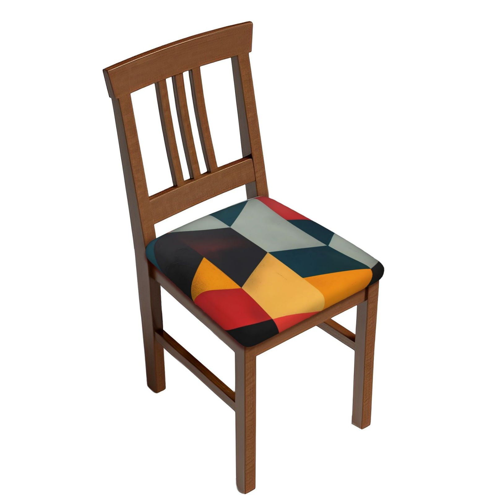 Luyuia Geometric Cube Pattern Art Print Square Cushion Covers ...