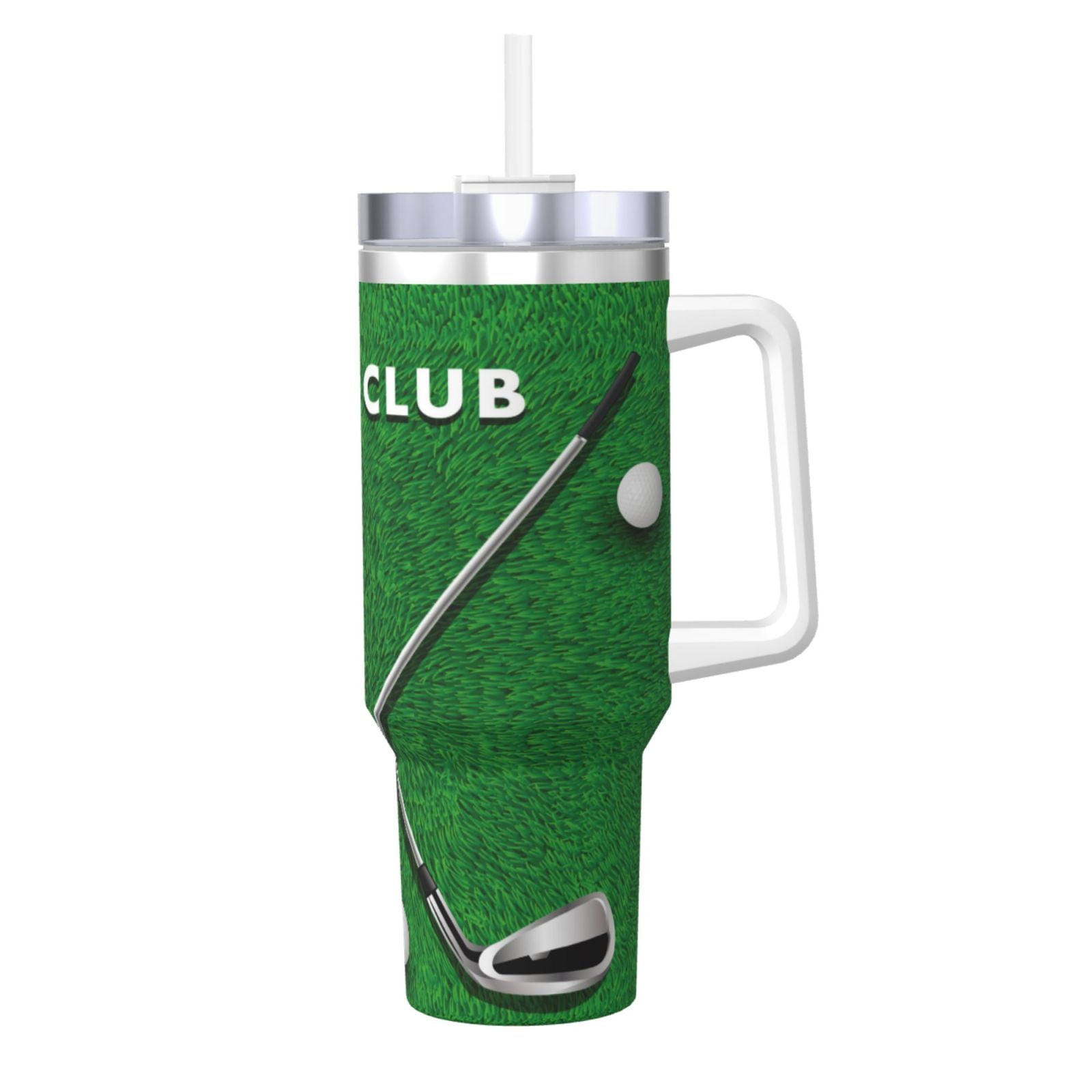 Luyuia Golf Sport Club Print Stainless Steel 40OZ Ice Bully Cup With ...