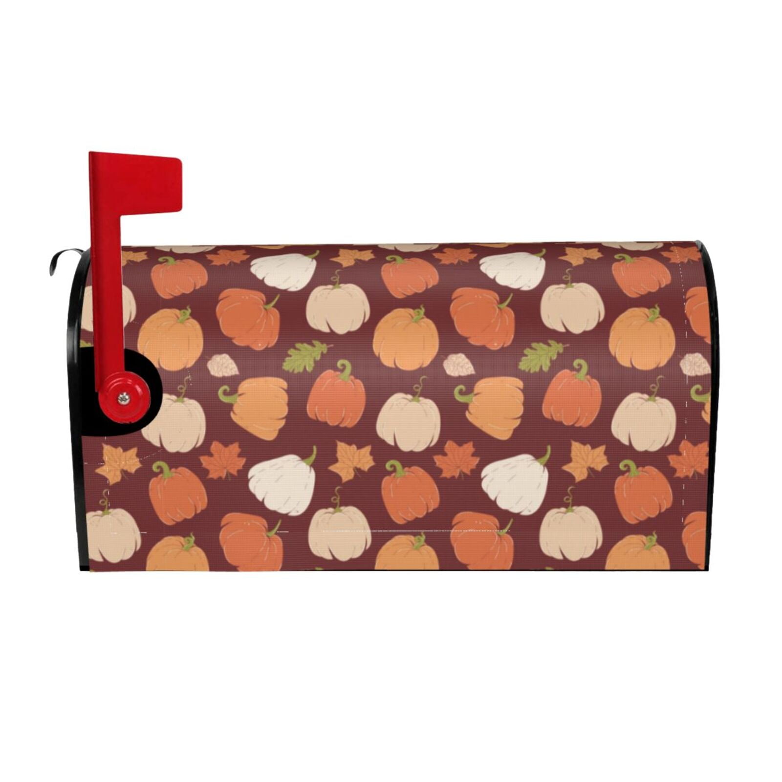 Luyuia Happy Thanksgiving Day Print Magnetic Winter Mailbox Cover ...