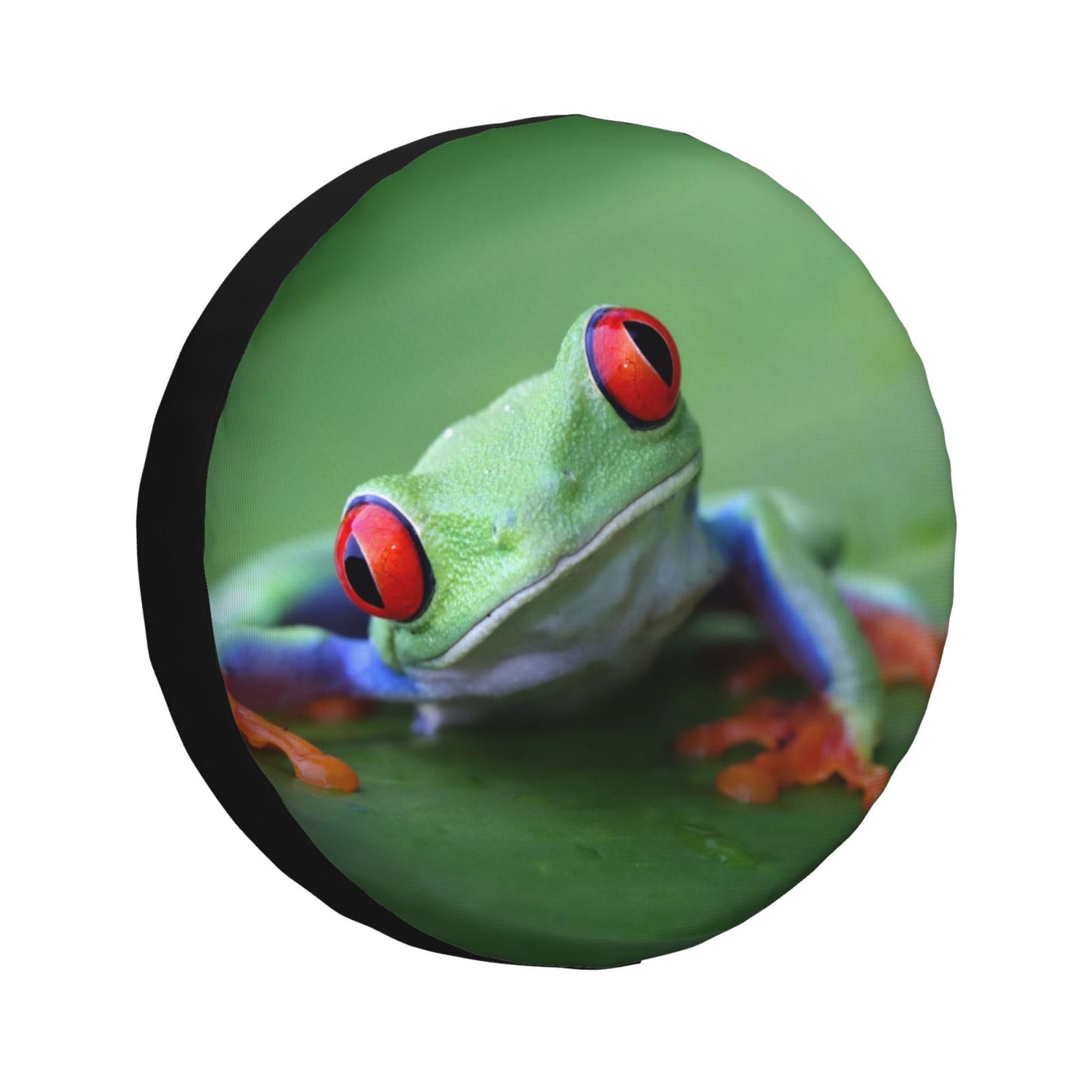 Luyuia Red-Eyed Tree Frog-1 Print Waterproof Leather Tire Cover ...