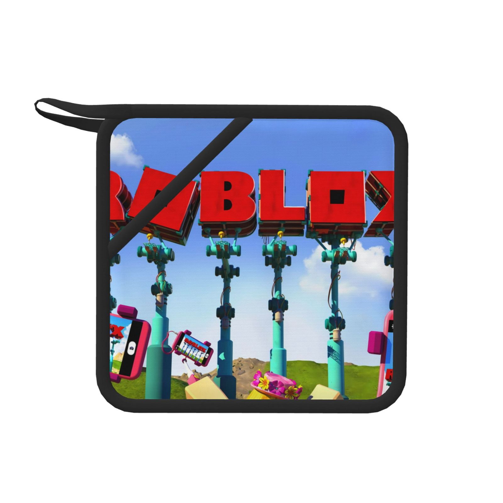 Luyuia Roblox Print Heat Resistant Mat for Air Fryer, Deep Fryer, and ...