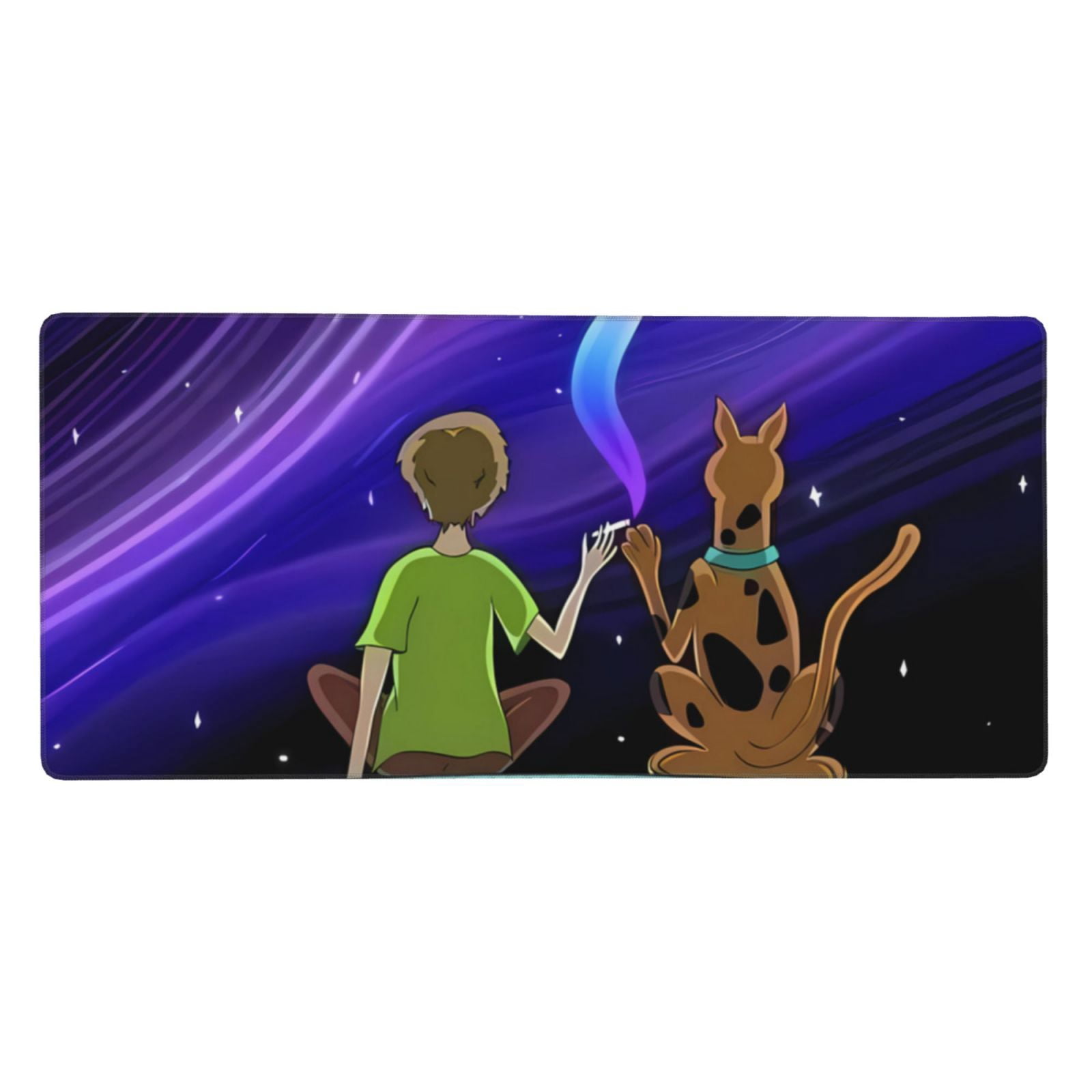 Luyuia Scooby-Doo Printed Rubber Keyboard and Mouse Pad, 16x35.5in ...