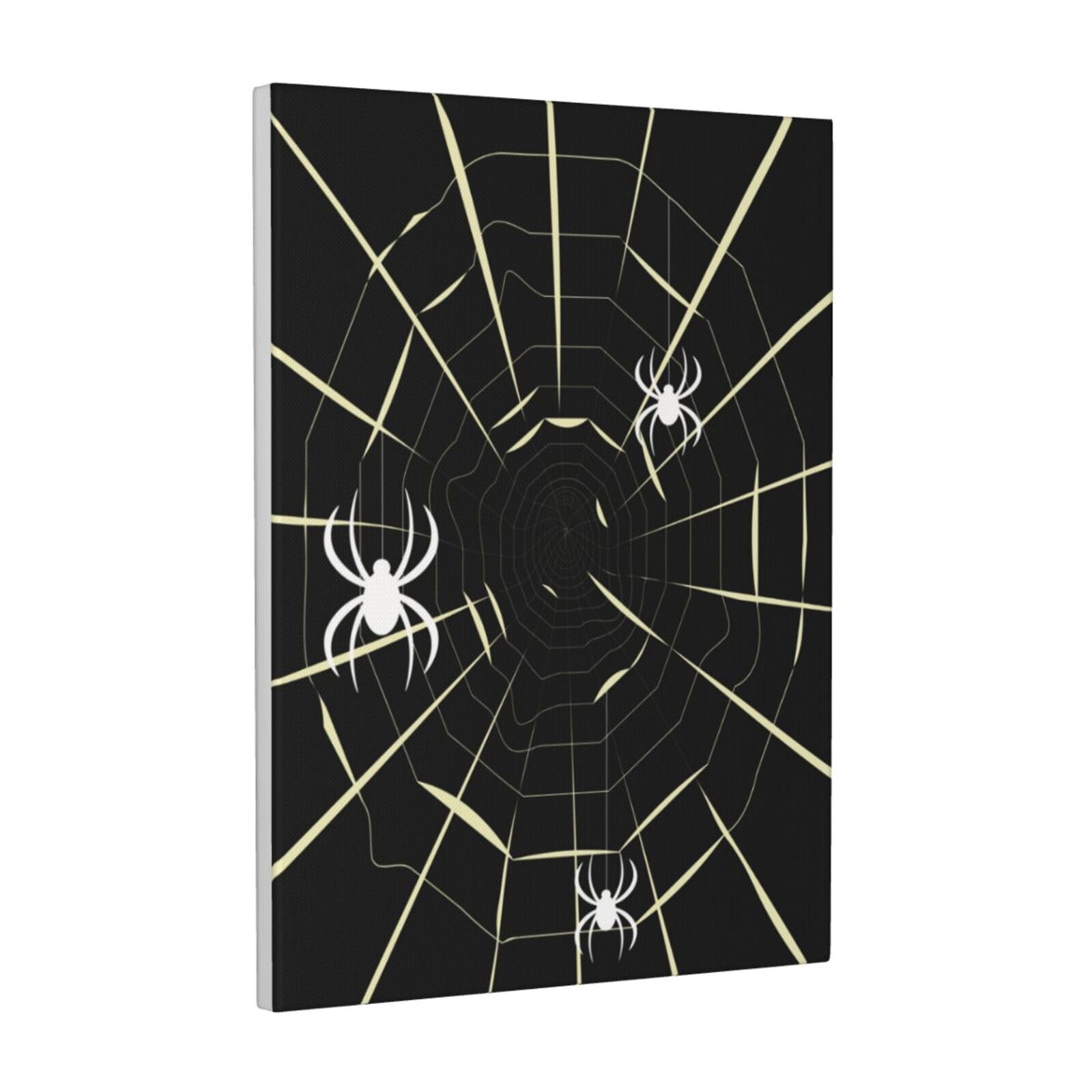 Luyuia Spiders On The Web Print Canvas Wall Art - Waterproof HD Print ...