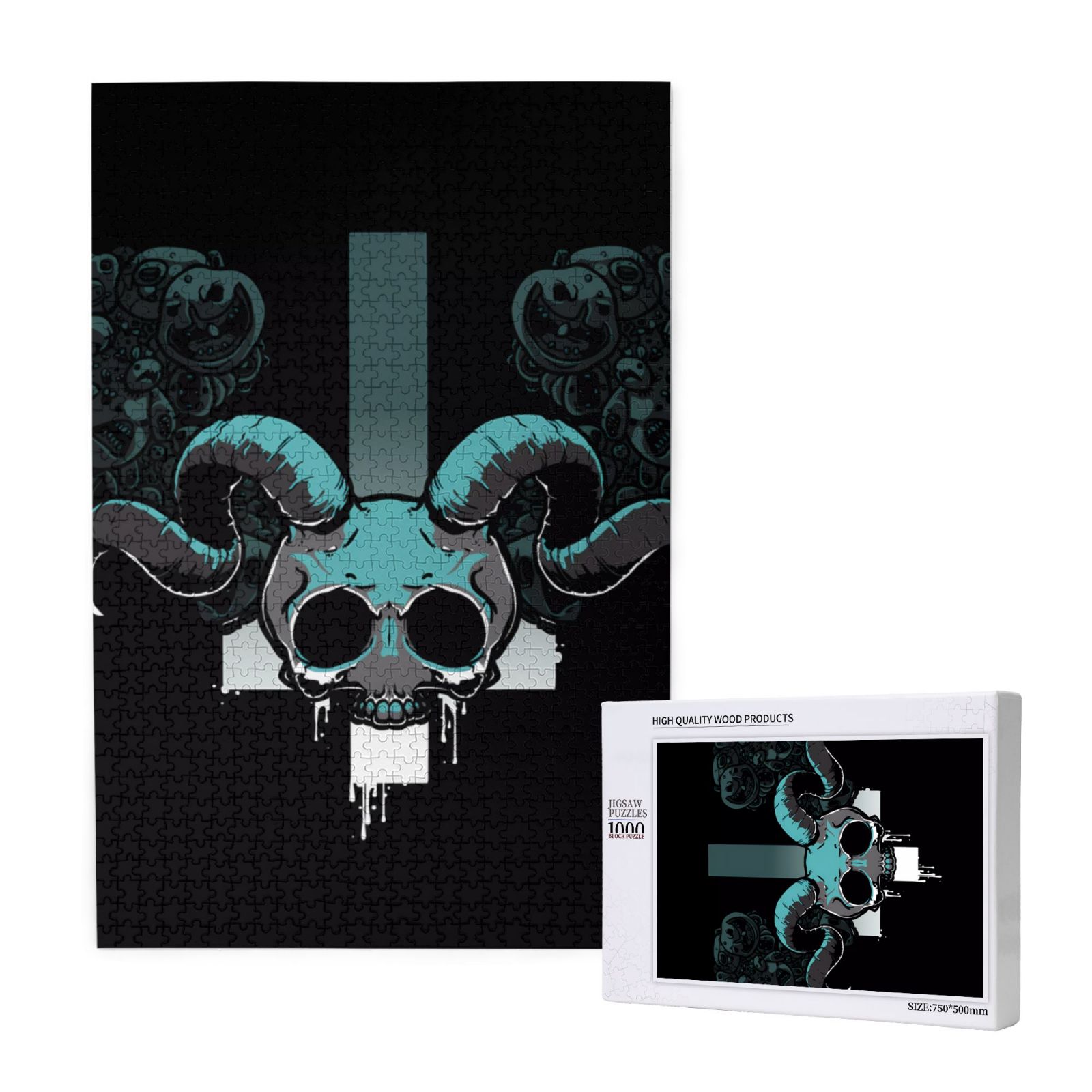 Luyuia The Binding of Isaac 1000-Piece Printed Jigsaw Puzzle, Vertical ...