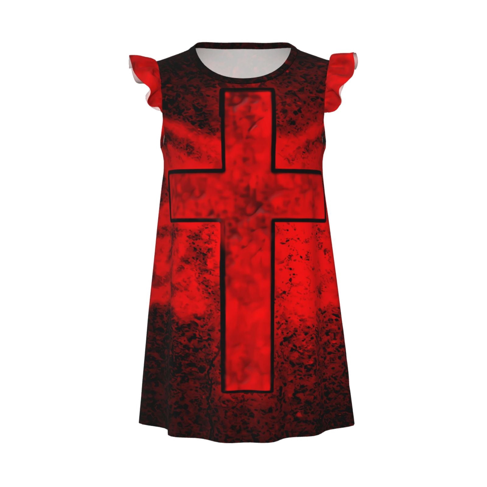 Luyuia The Binding of Isaac Print Girls' Princess Nightgown, Flutter ...