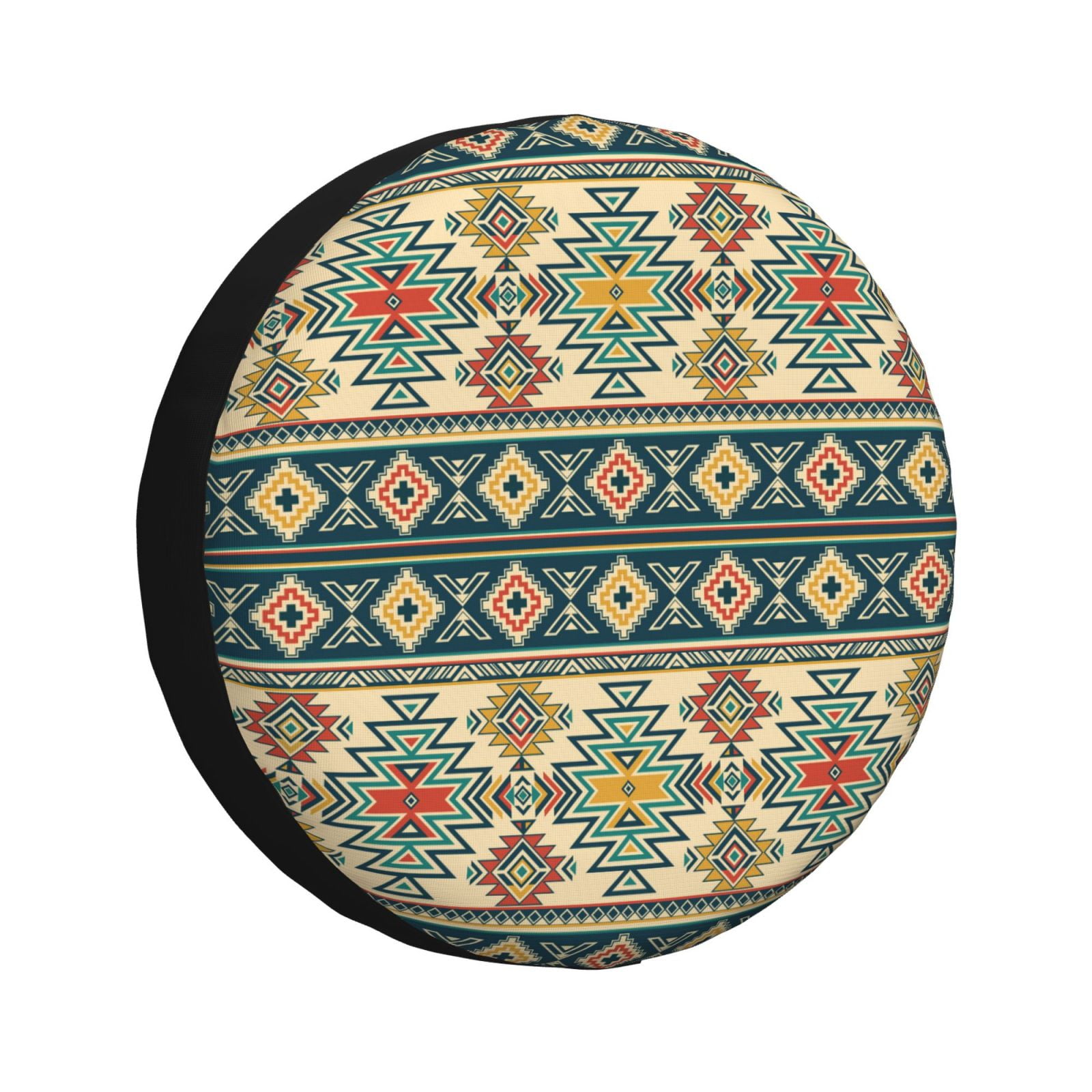 Luyuia Traditional Tribal Aztec1 Print Waterproof Leather Tire Cover ...