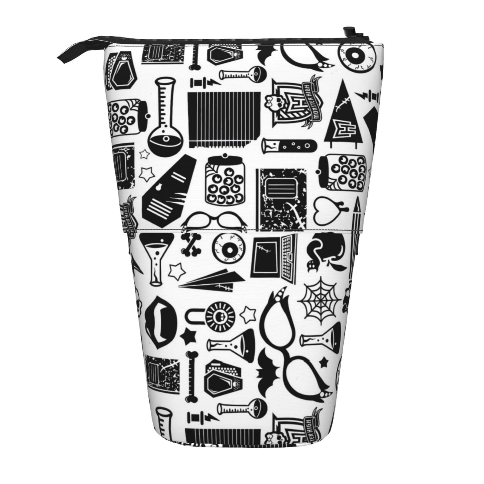 Luyuia design Name Print Standing Pencil Case Telescopic Pencil Case ...