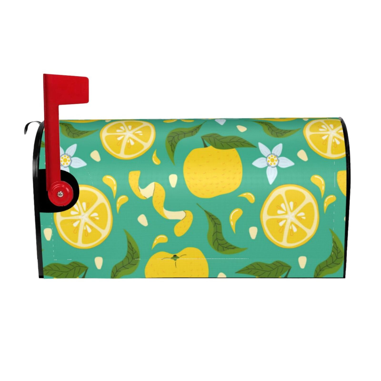 Luyuia fruits Print Magnetic Winter Mailbox Cover, Decorative Christmas ...