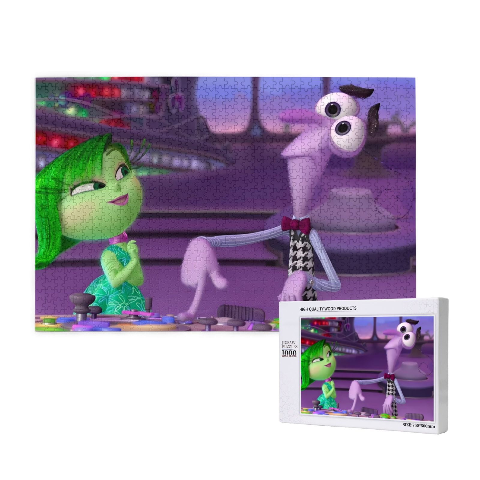 Luyuia inside out 2 Print 1000-Piece Printed Picture Puzzle, Horizontal ...