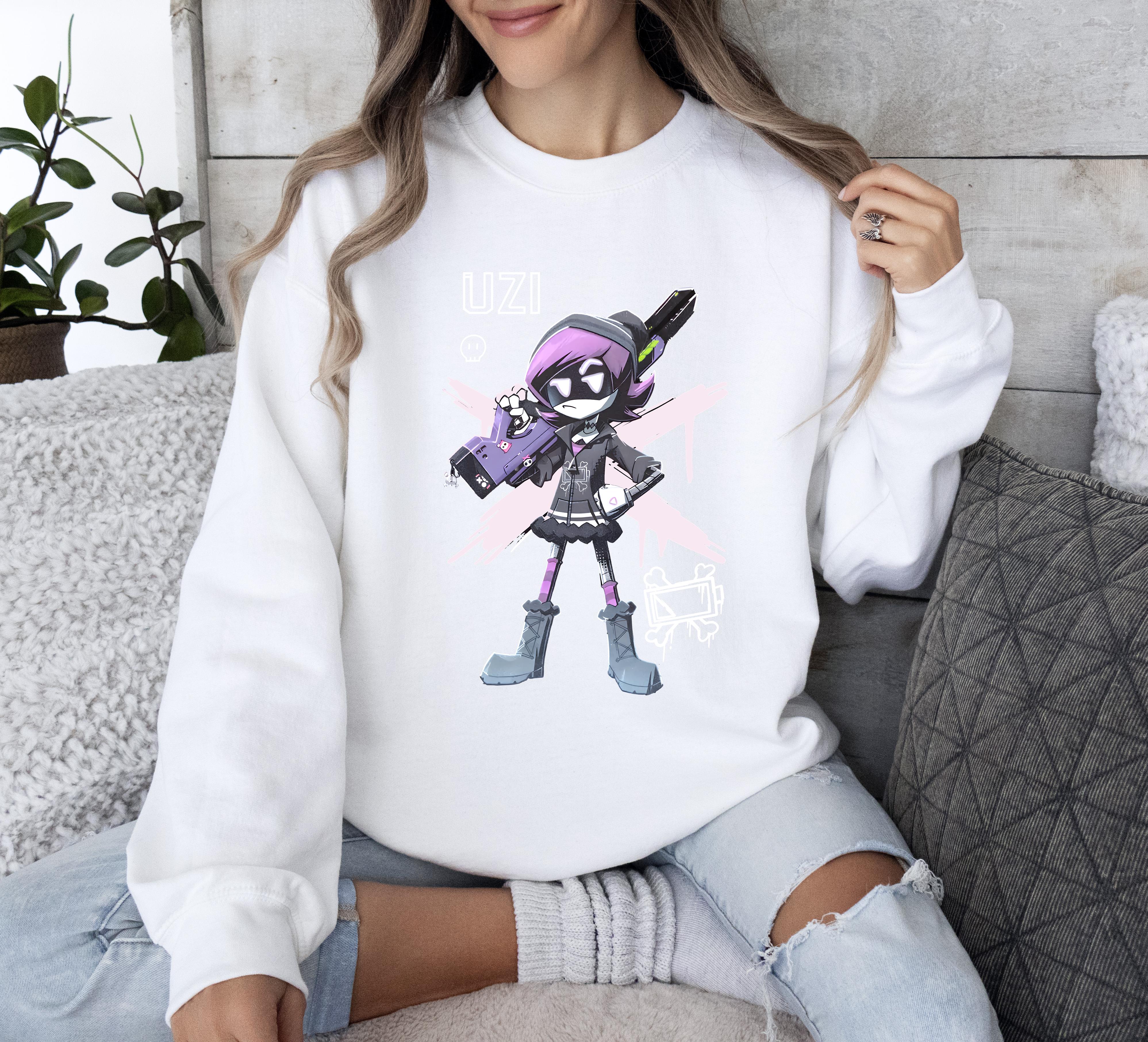 Luz Uzi Md Spoilers Murder Drones Uzi Unisex Sweatshirt - Walmart.com