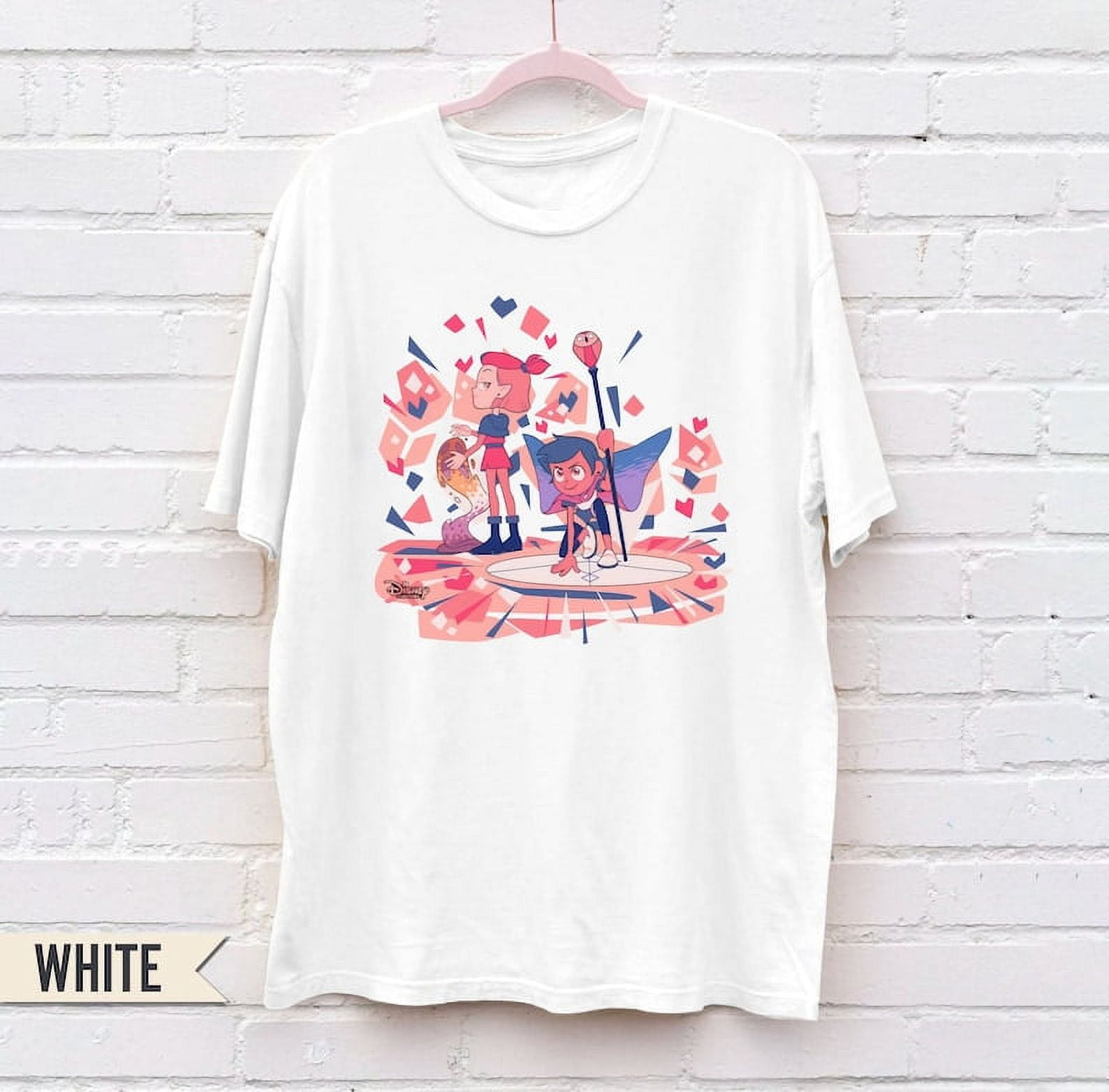 Luz x Amity Sketch Art Shirt, Amity x Luz The Owl House, Disney Shirt ...