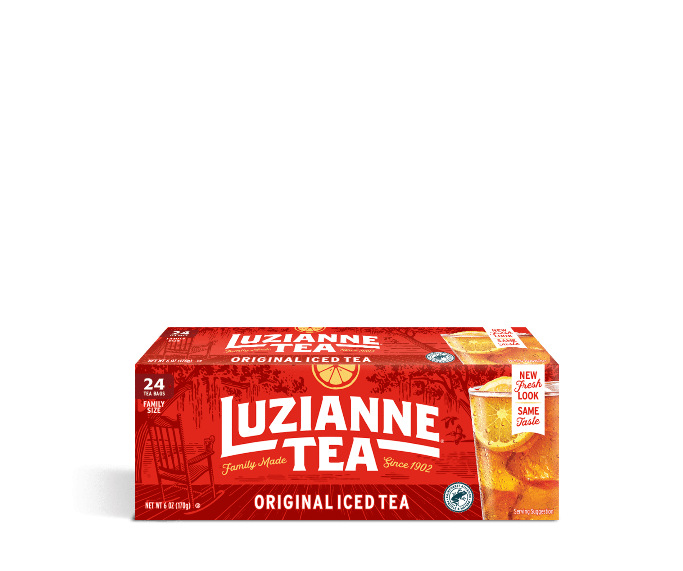 Luzianne Black Iced Tea Bags, 24 ct. for Office Refreshment - Walmart ...