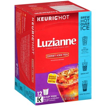 Luzianne Sweet Iced Tea Keurig K-Cup Pods 24 Count - Walmart.com