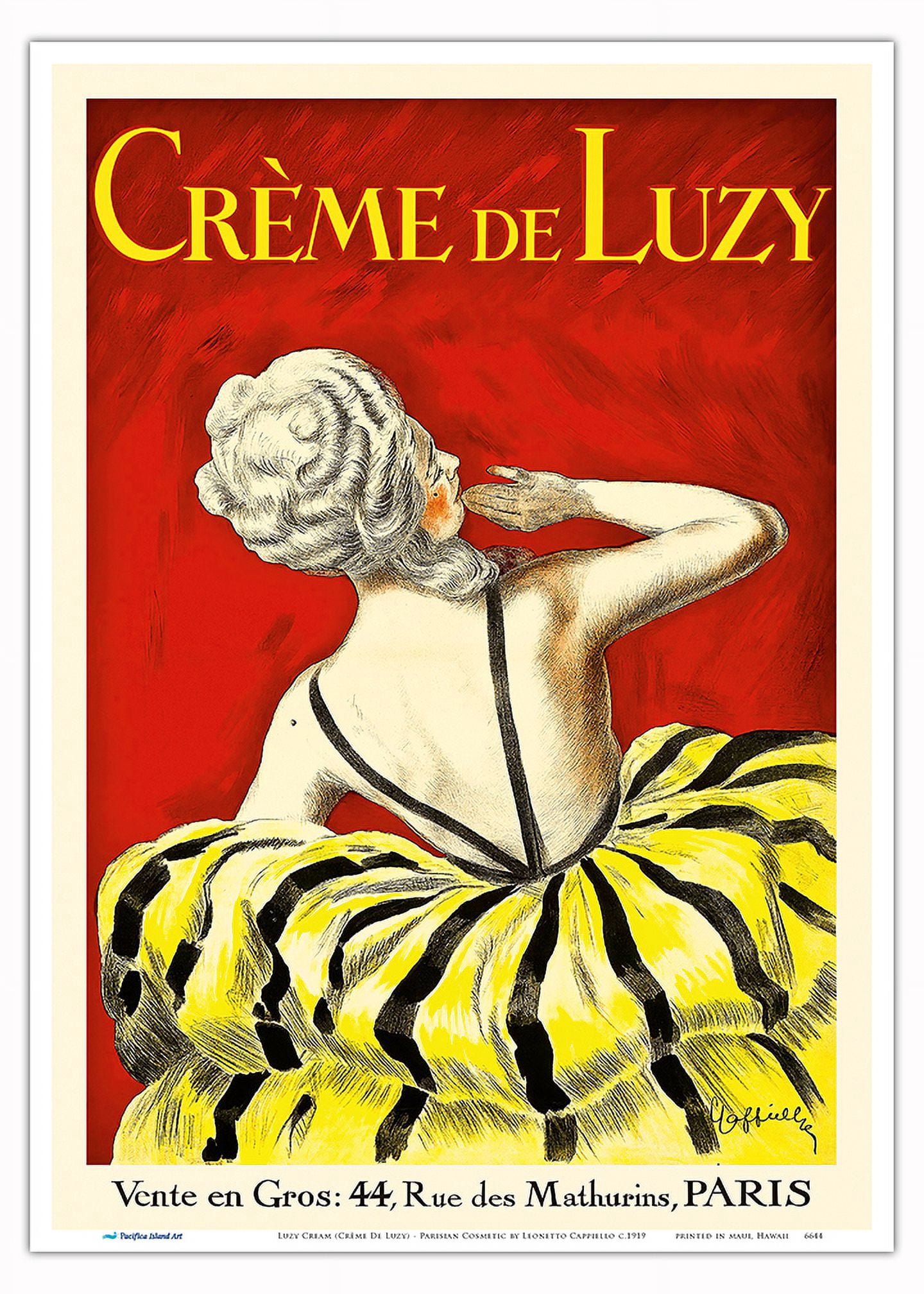 Luzy Cream (Crème De Luzy) - Parisian Cosmetic - Vintage France ...