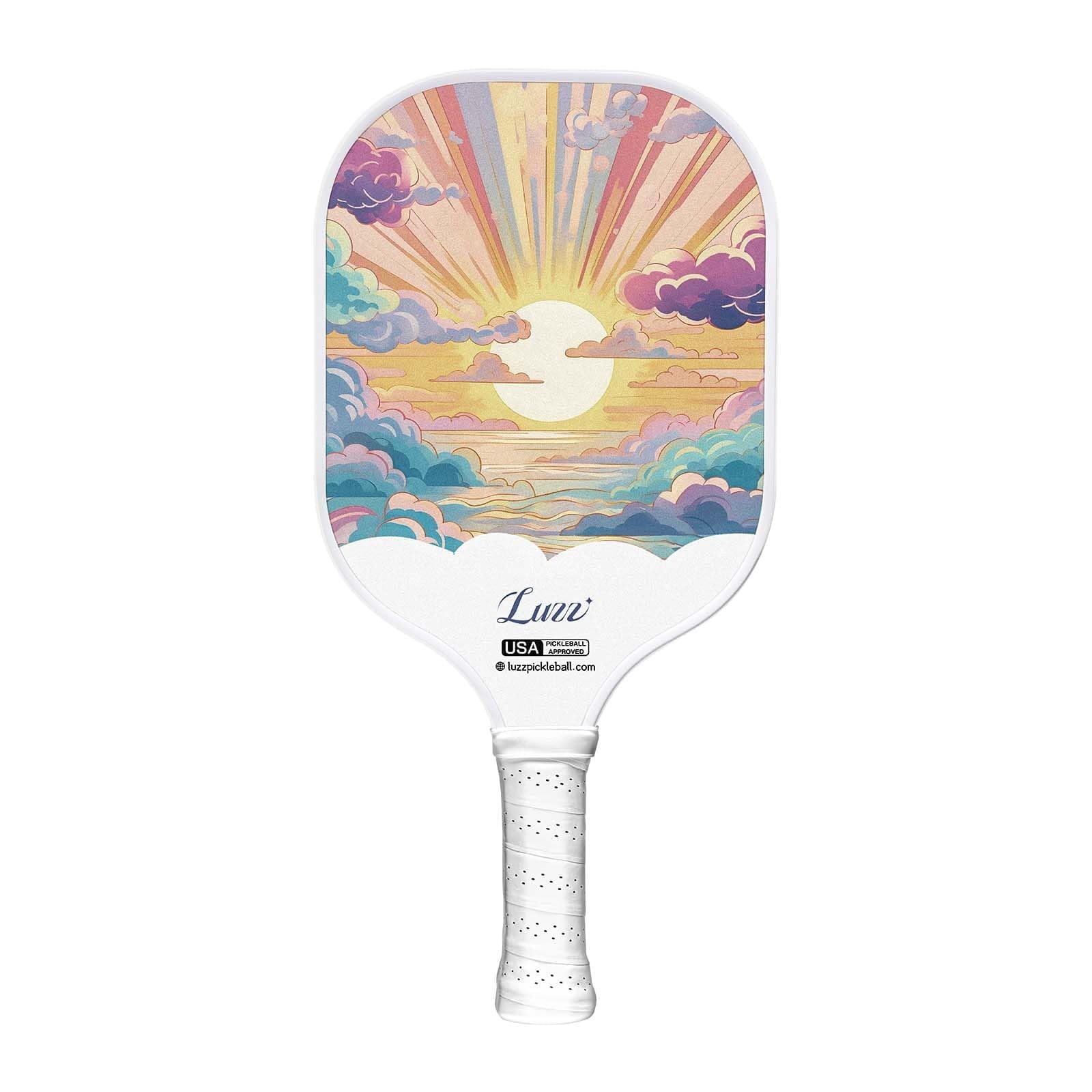 Luzz Carbon Fiber Pickleball Paddles(16mm) Sandblasted Surface USAPA ...