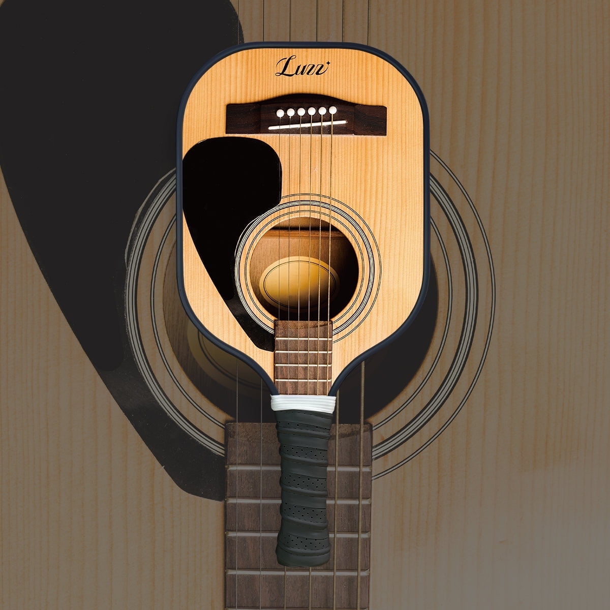 Luzz Pickleball Paddle Sand-Blasting Surface Paddle (16mm) T700 Carbon ...