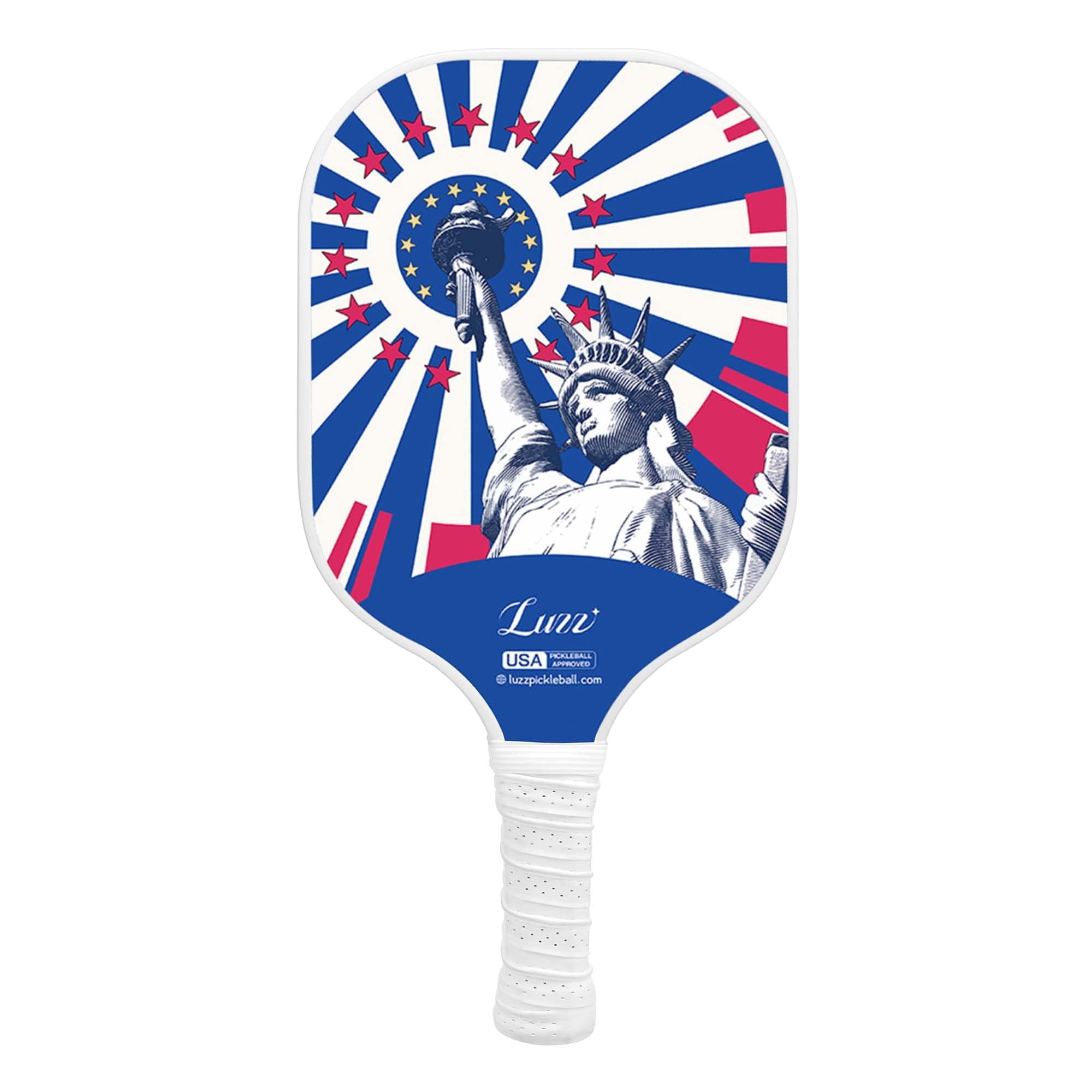 Luzz Pickleball Paddle (16mm) T700 Carbon Fiber USAPA Approved Freedom ...