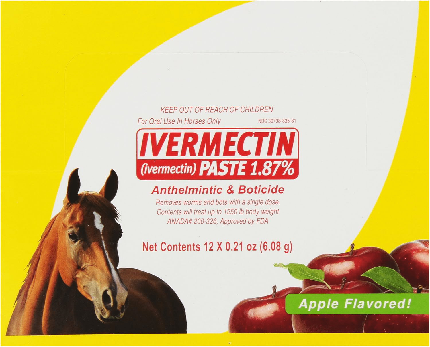 Lver Horse Mectin Dewormer Oral Equine Wormer for Horses, Dosis De 21. ...
