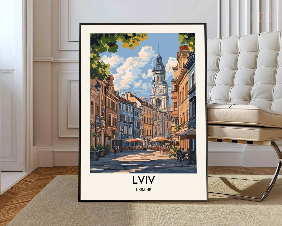 Lviv Poster, Lvivlviv Print, Lviv Photo, Lviv Poster Print, Lviv Travel ...