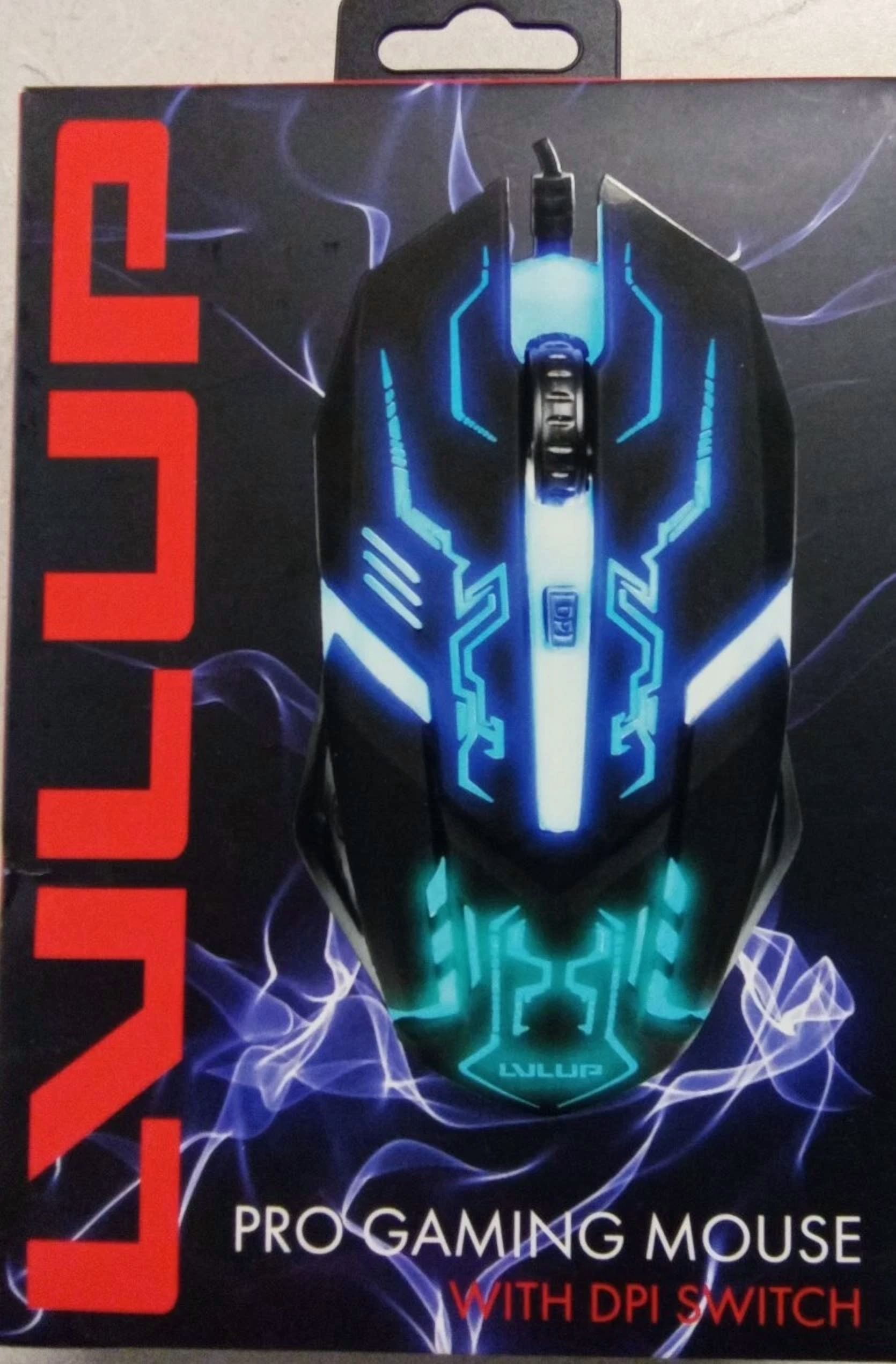 Lvlup Pro Rgb Backlit Gaming Mouse With Dpi Switch 800/1000/1200 Dpi ...