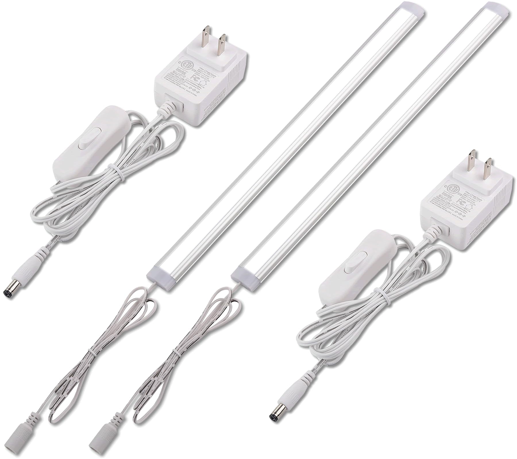 Lvyinyin LED Light Bar 15", Single Curio Cabinet Light for Under ...