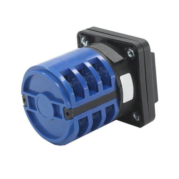 Lw26-20A/32A 3 Positions On-Off-On Changeover Selector Control Rotary ...