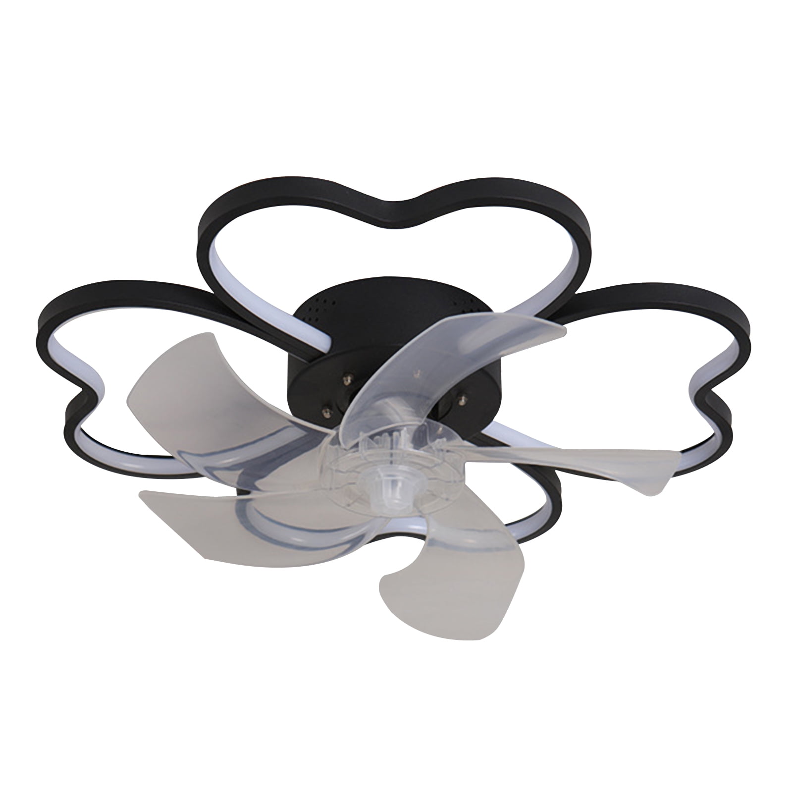 Lweong Ceiling Fan with Light, 20" Ceiling Fan with Remote Control ...