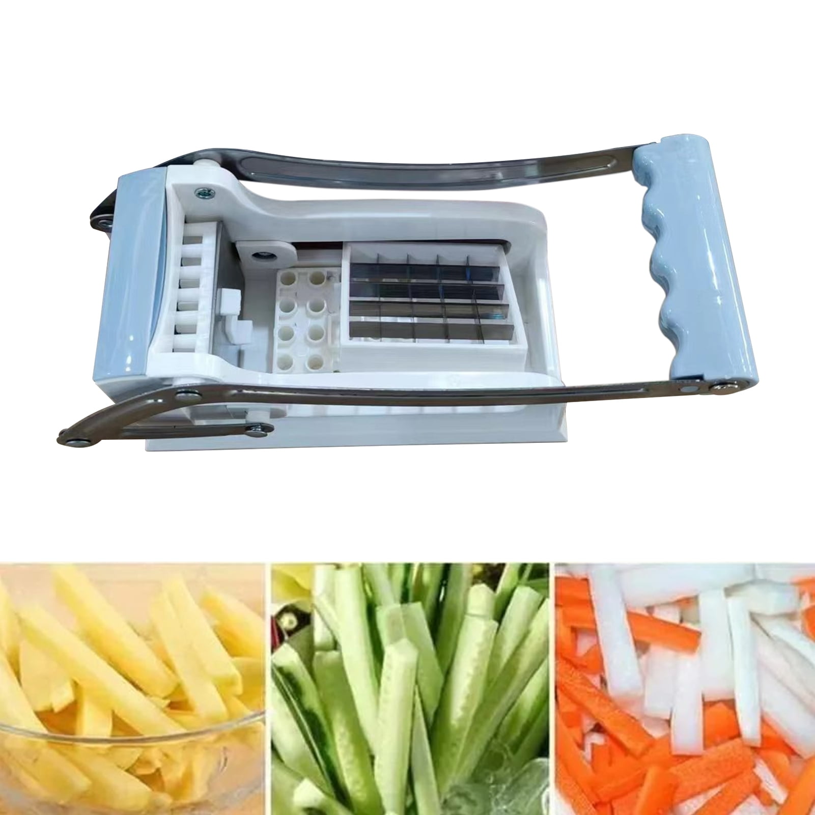 Lweong Potato Chipper And French Fry Cutter Vegetable Slicer with ...