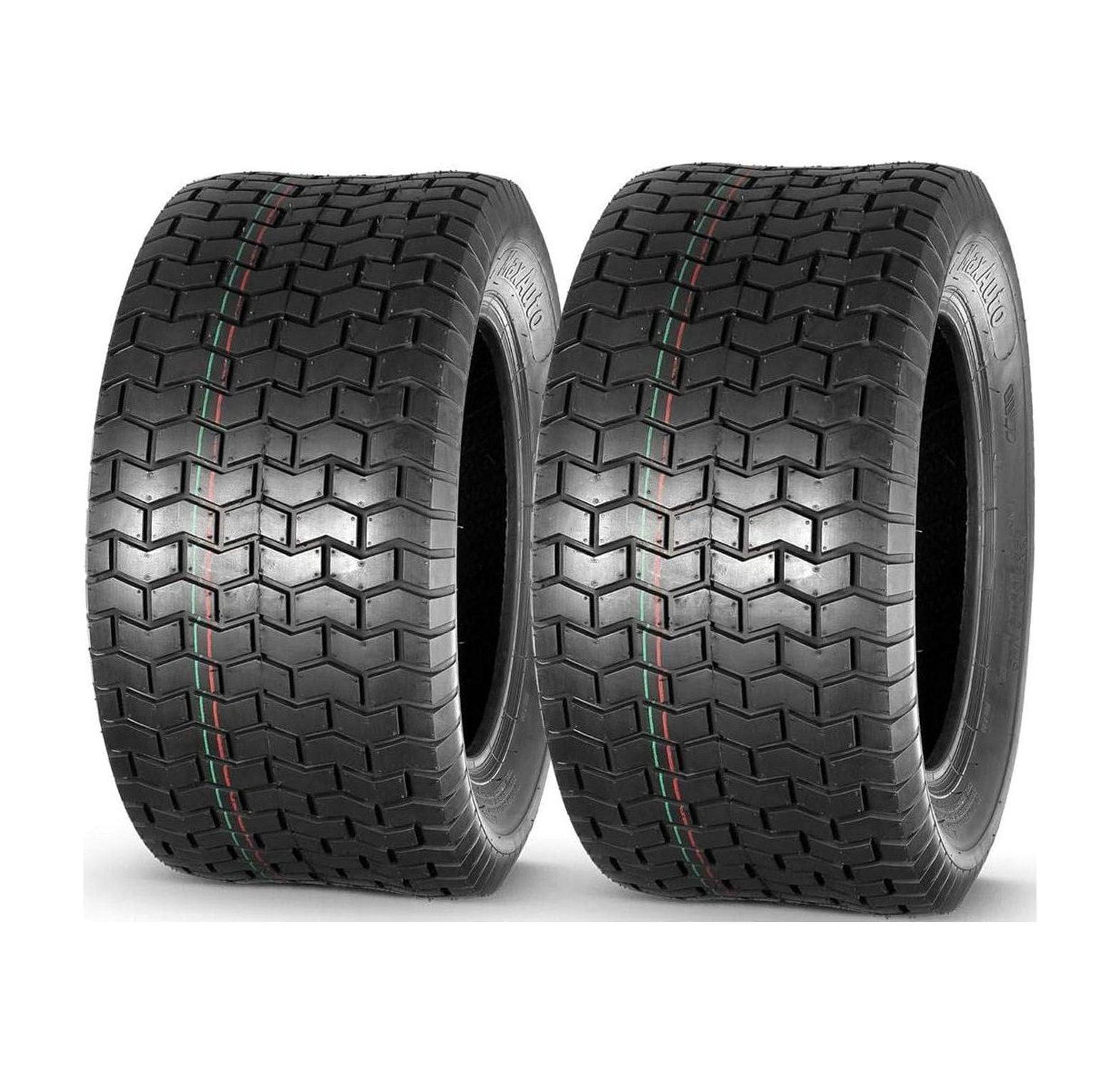 Lwory 22x9.5-12 22x9.5x12 Turf Tires for Lawn & Garden Mower 4 Ply, Set of 2 - Walmart.com