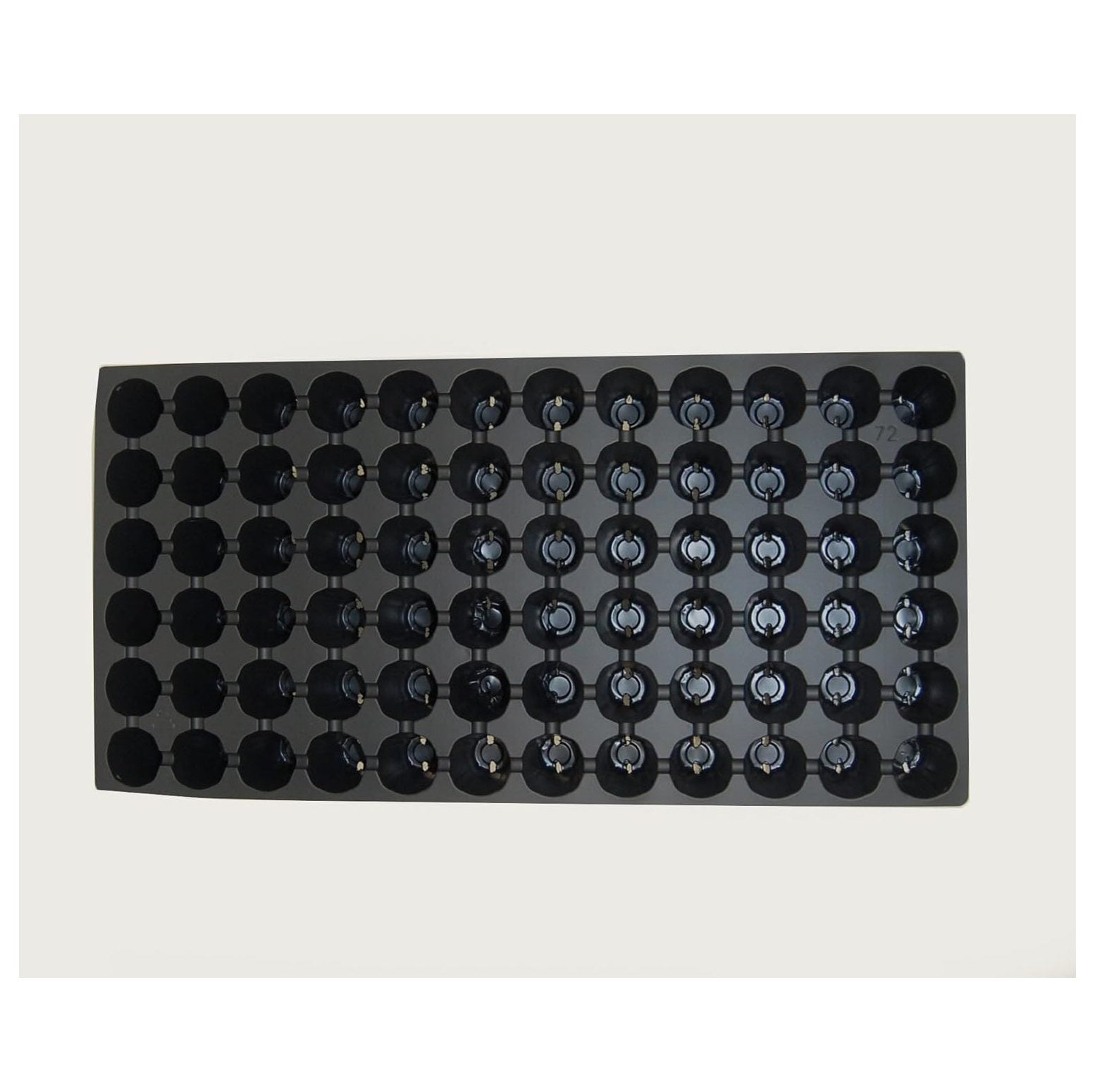 Lwory 72 Round Cell Prop Tray - Propagation/Seed Starting Tray - 100 ...