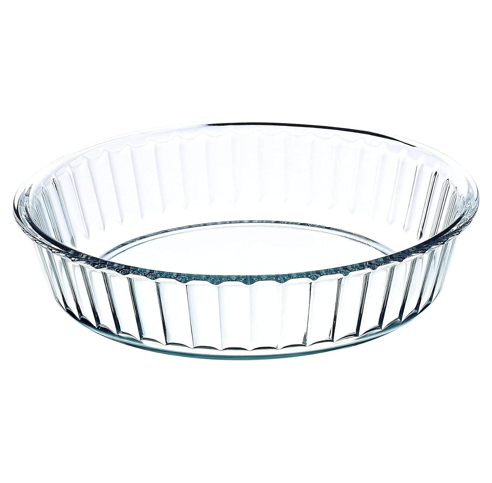 Lwory Glass Pie Pan for Baking: Deep Round Pie Plate Dish Great For ...